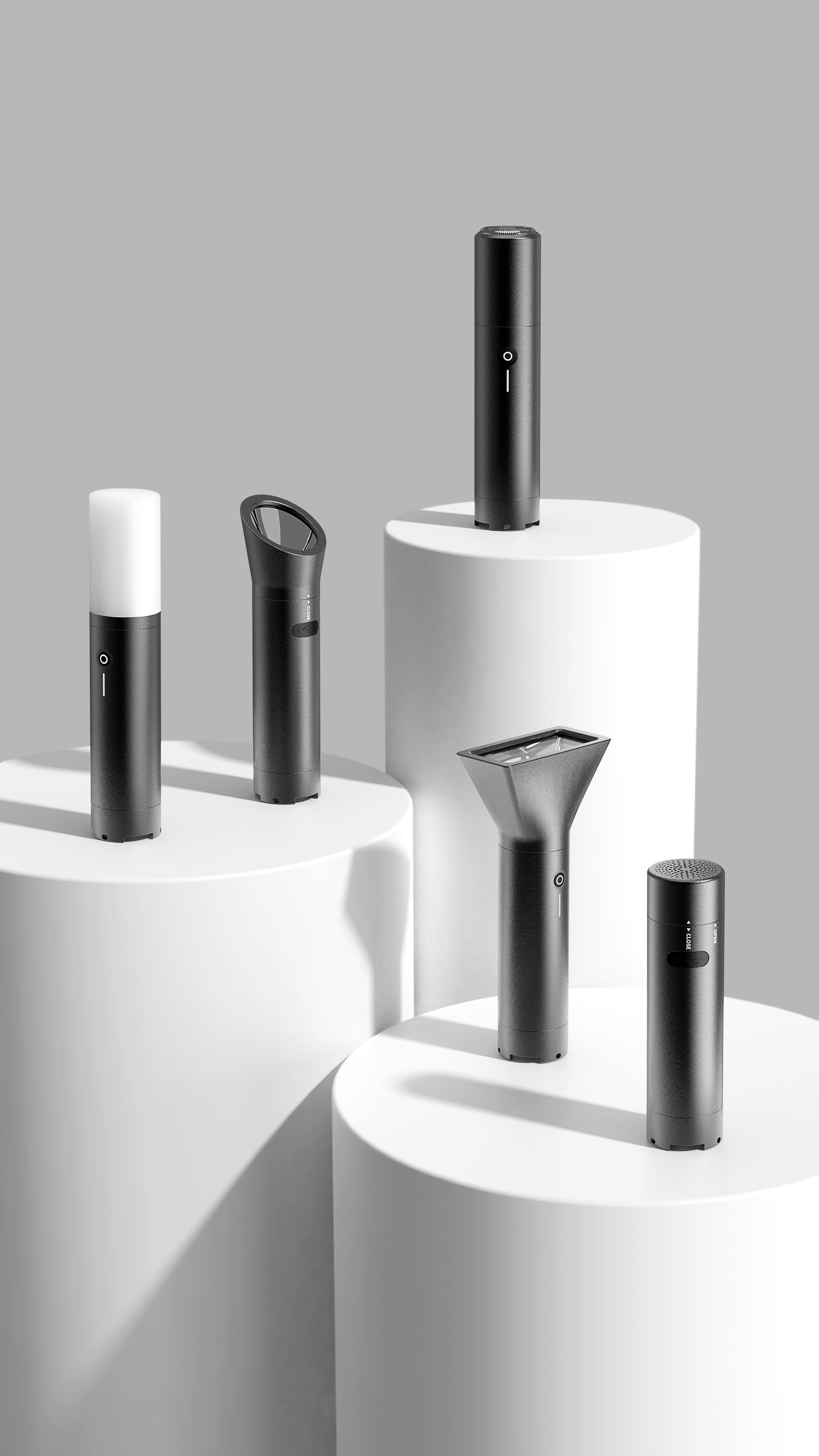 iF Design - Rechargeable handle with multiple function modules iF Design - Rechargeable handle with multiple function modules