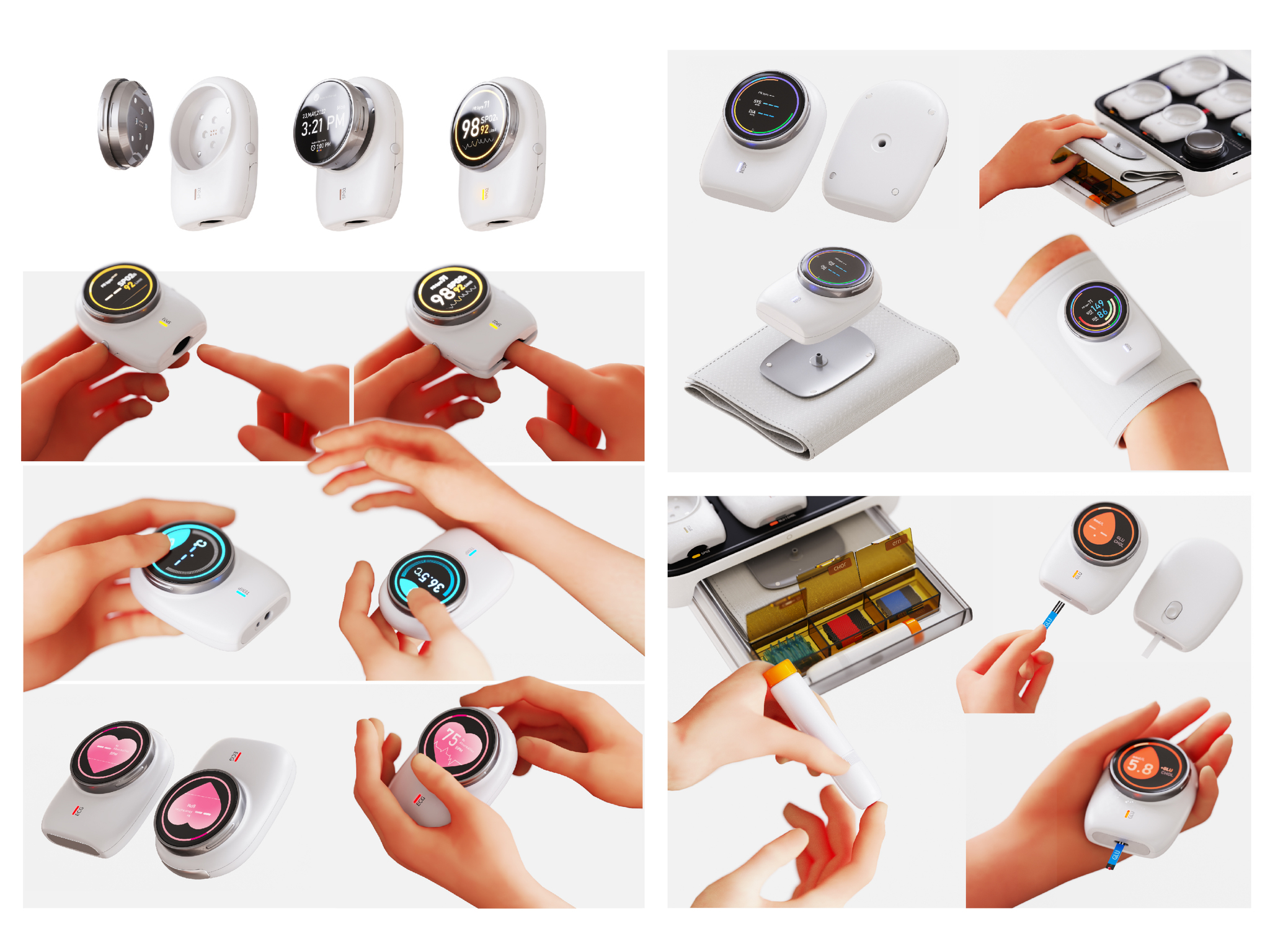 iF Design - Medicapsule Multi-scenario Medical Self-test Kit