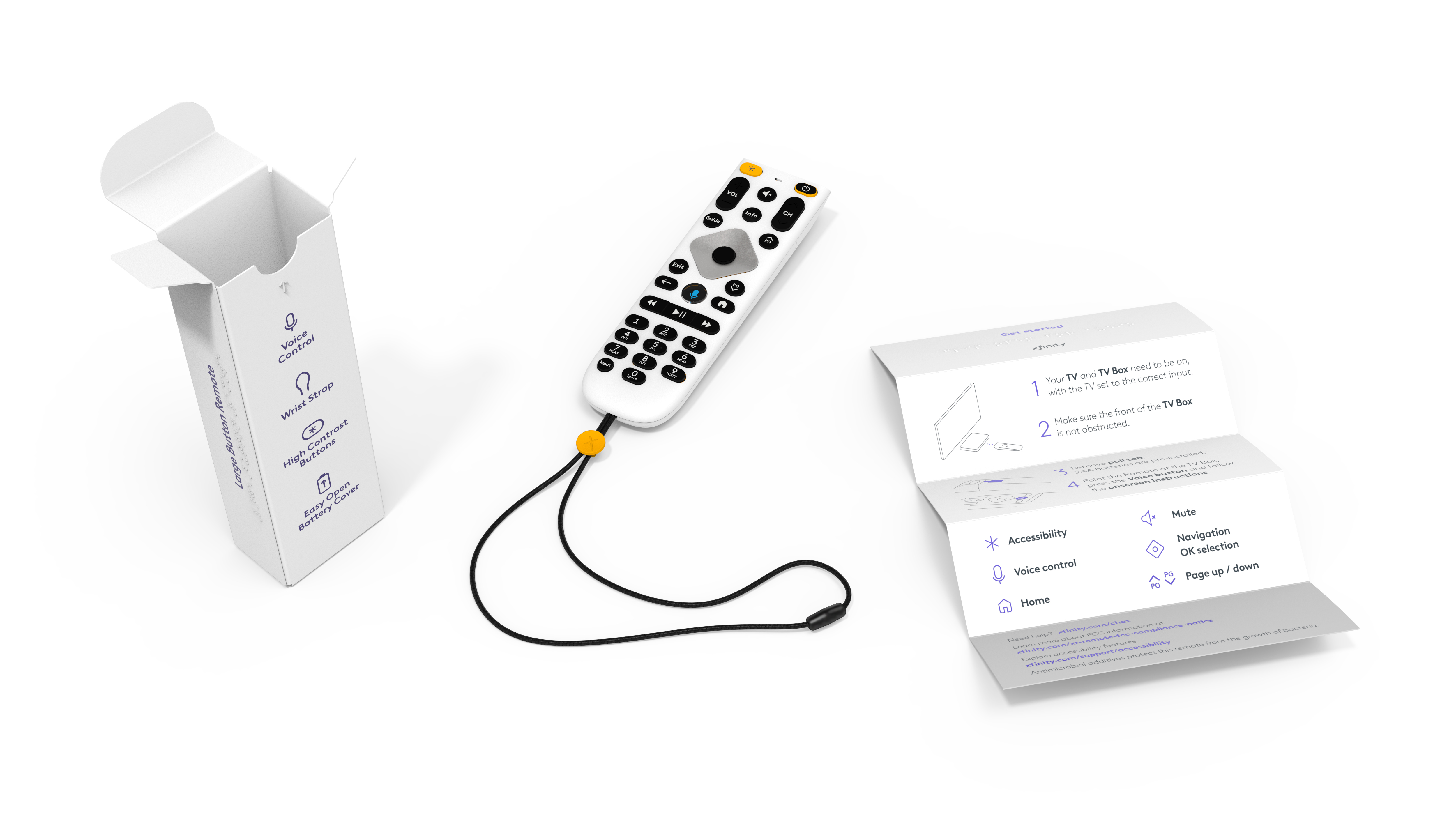 iF Design - The Xfinity Large Button Voice Remote