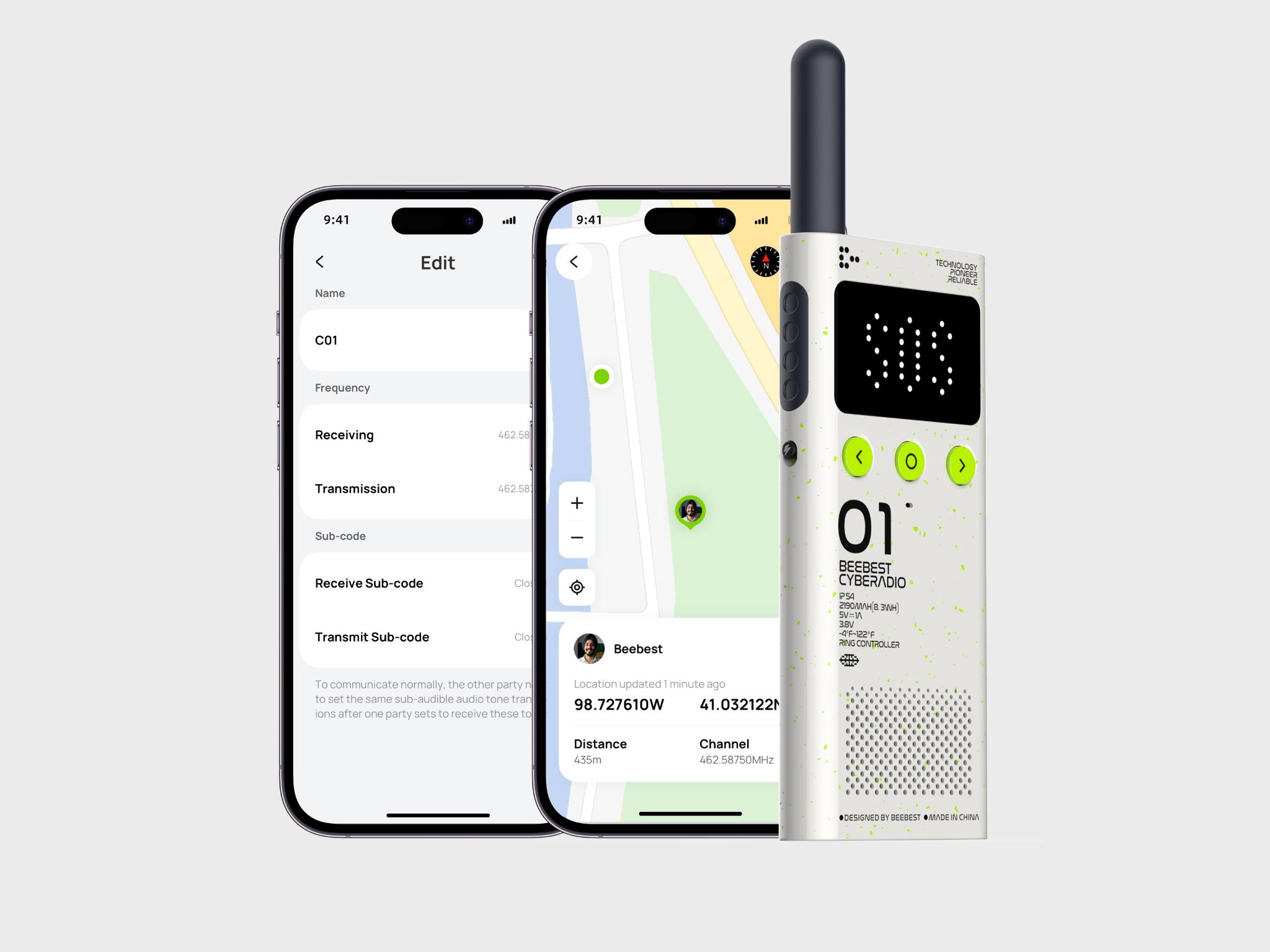 iF Design - BEEBEST CYBERADIO