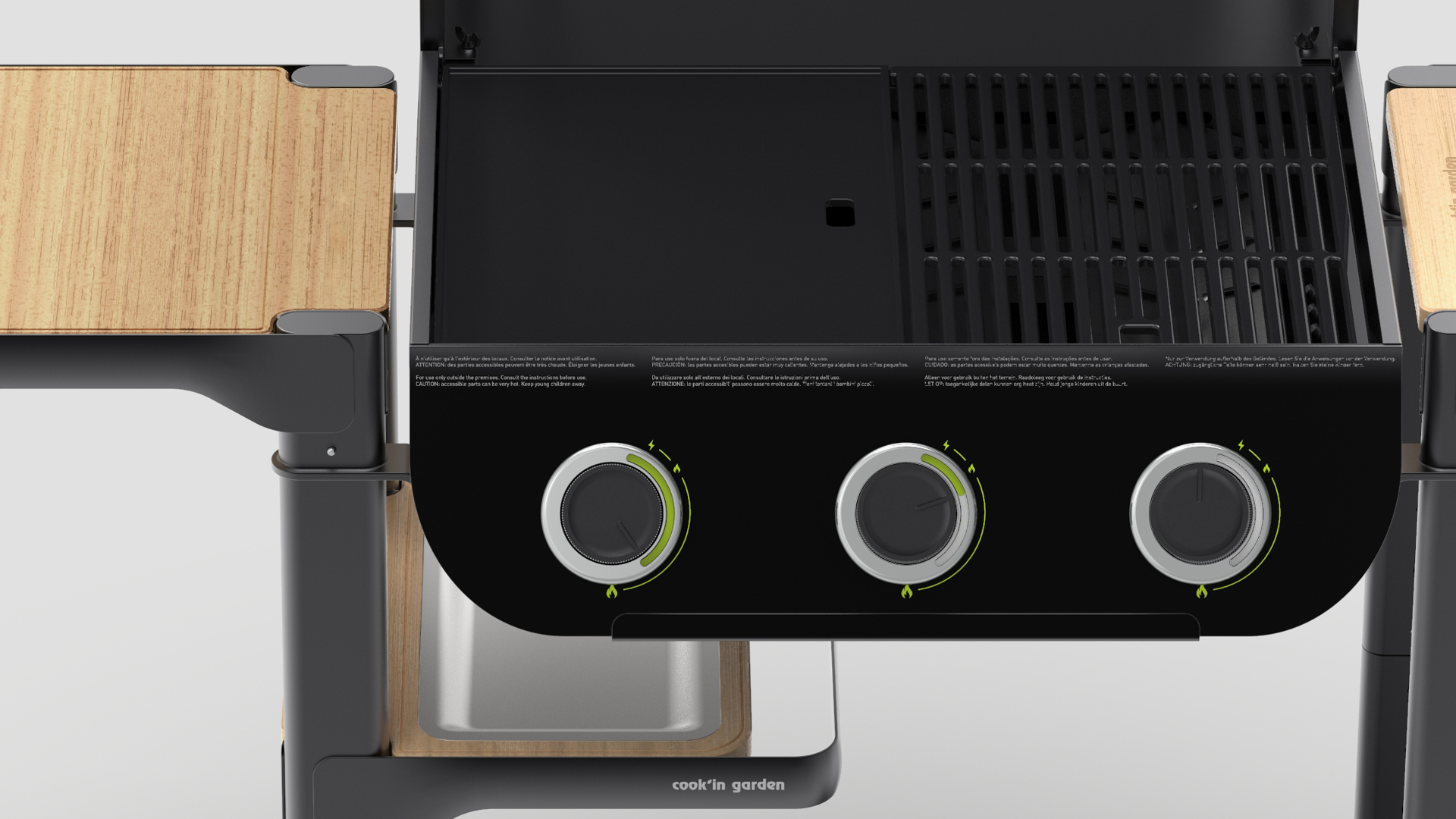 iF Design - Flavo, an easy-to-use & modular gas barbecue