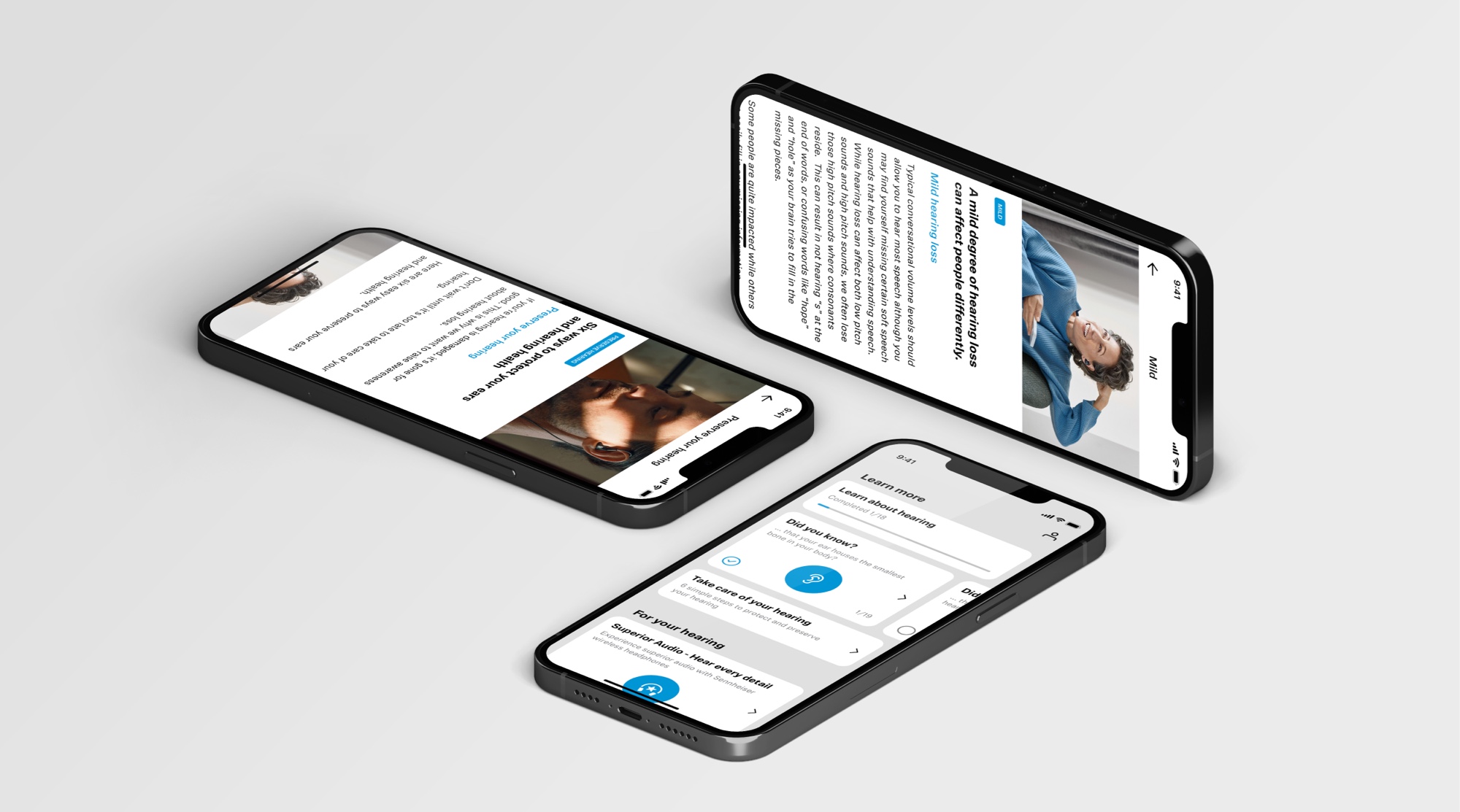 iF Design - Sennheiser Hearing Test