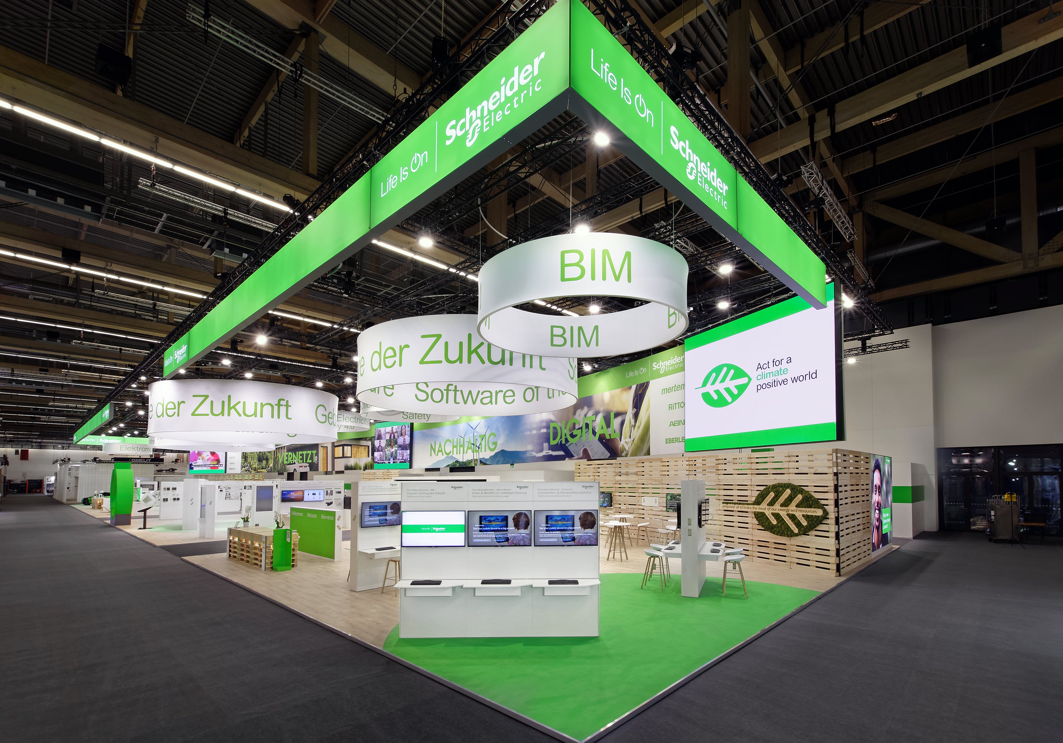 iF Design - CO2 neutral stand for Light+Building