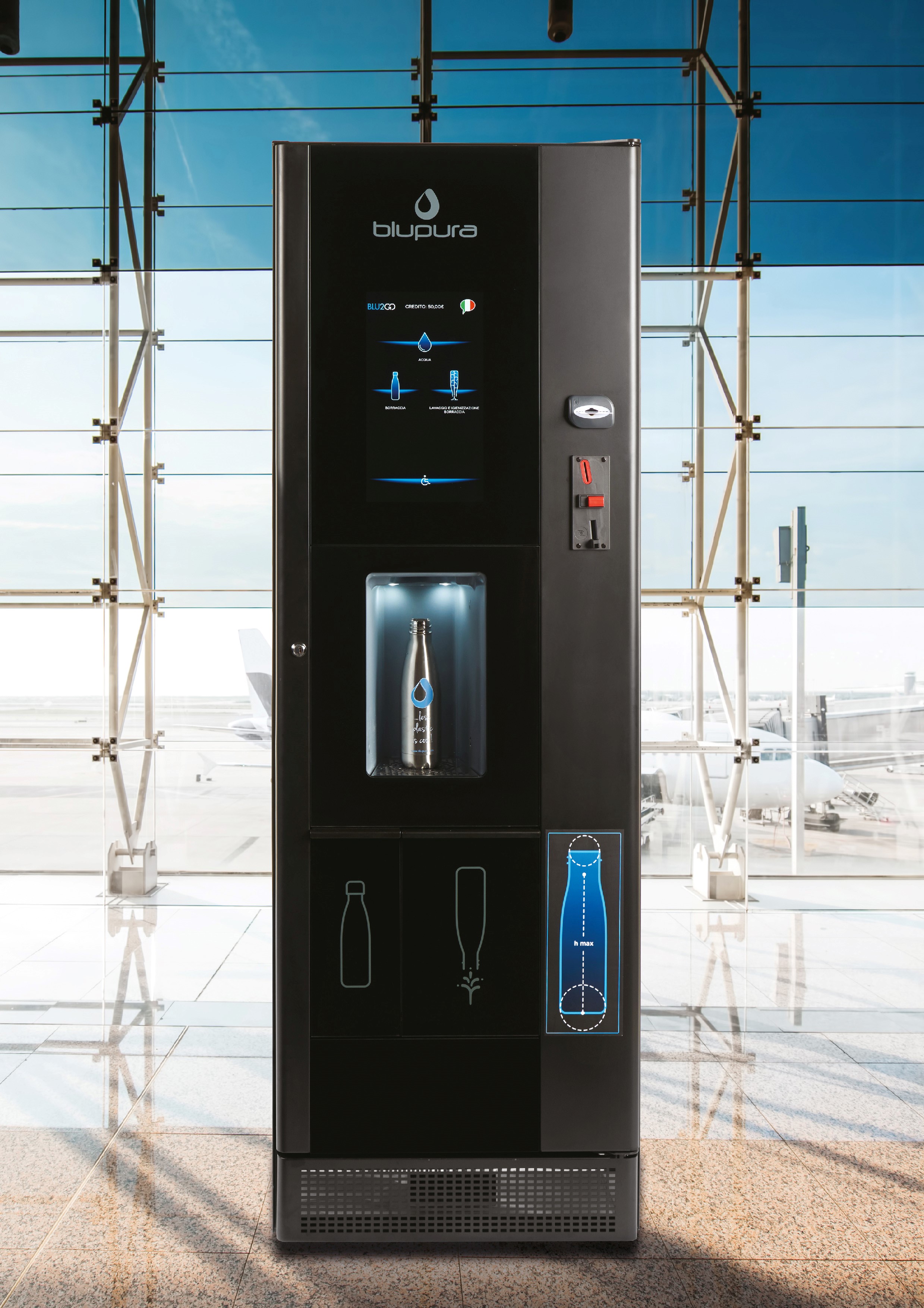iF Design - BLU2GO - Water vending machine
