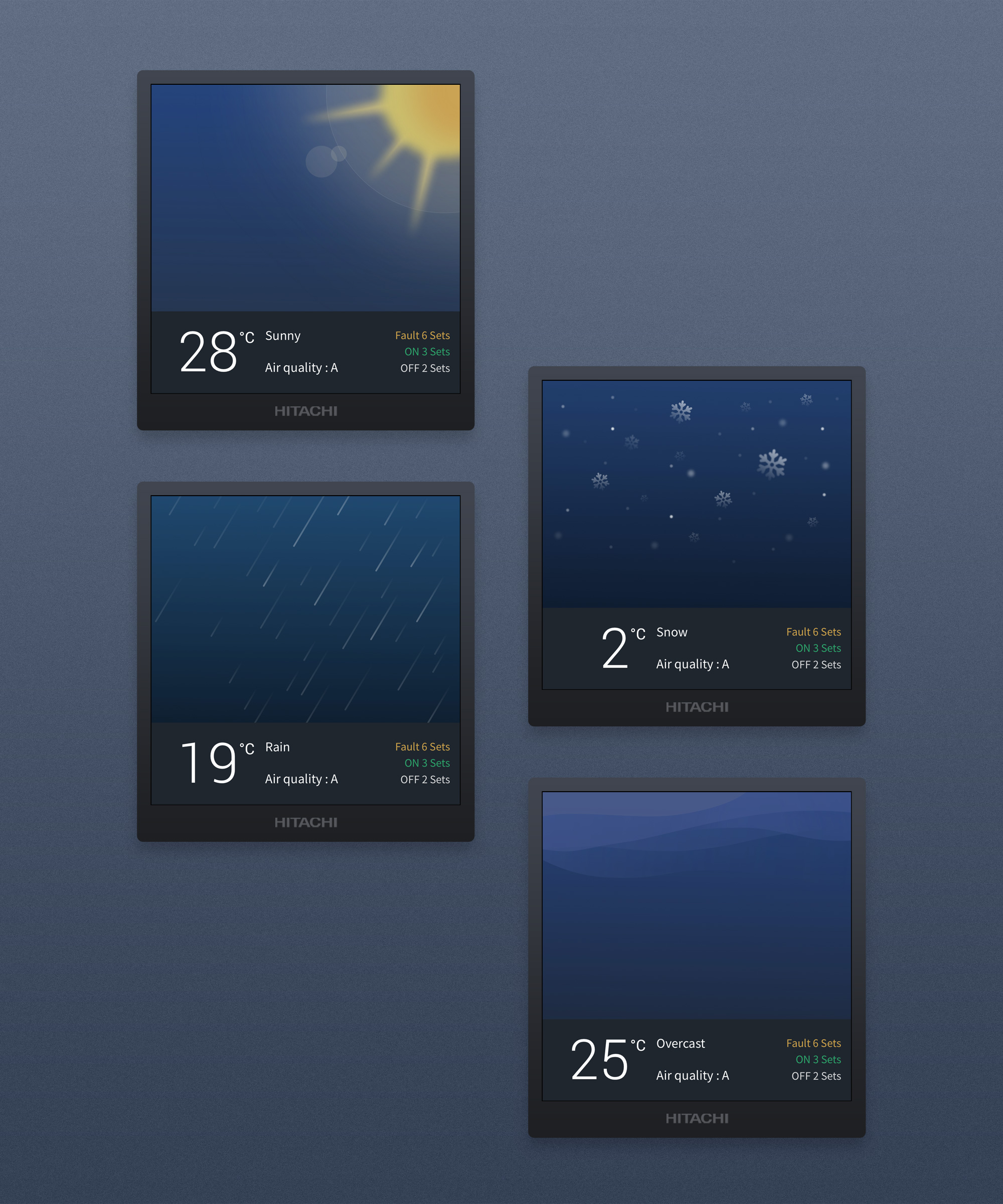 iF Design - Hitachi Central Air Conditioner Smart Screen