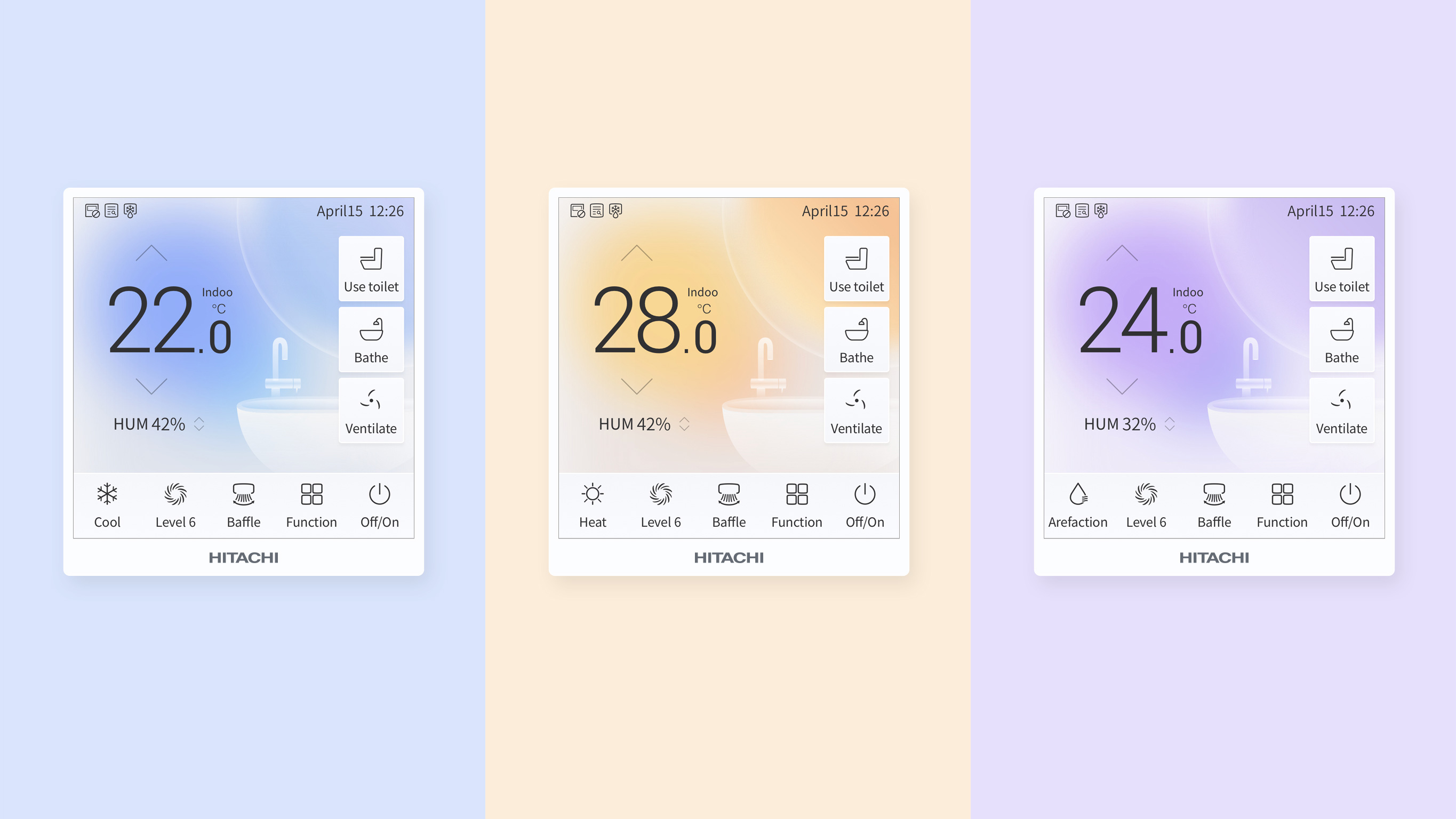 iF Design - Hitachi Central AC Kitchen&Bathroom Controller