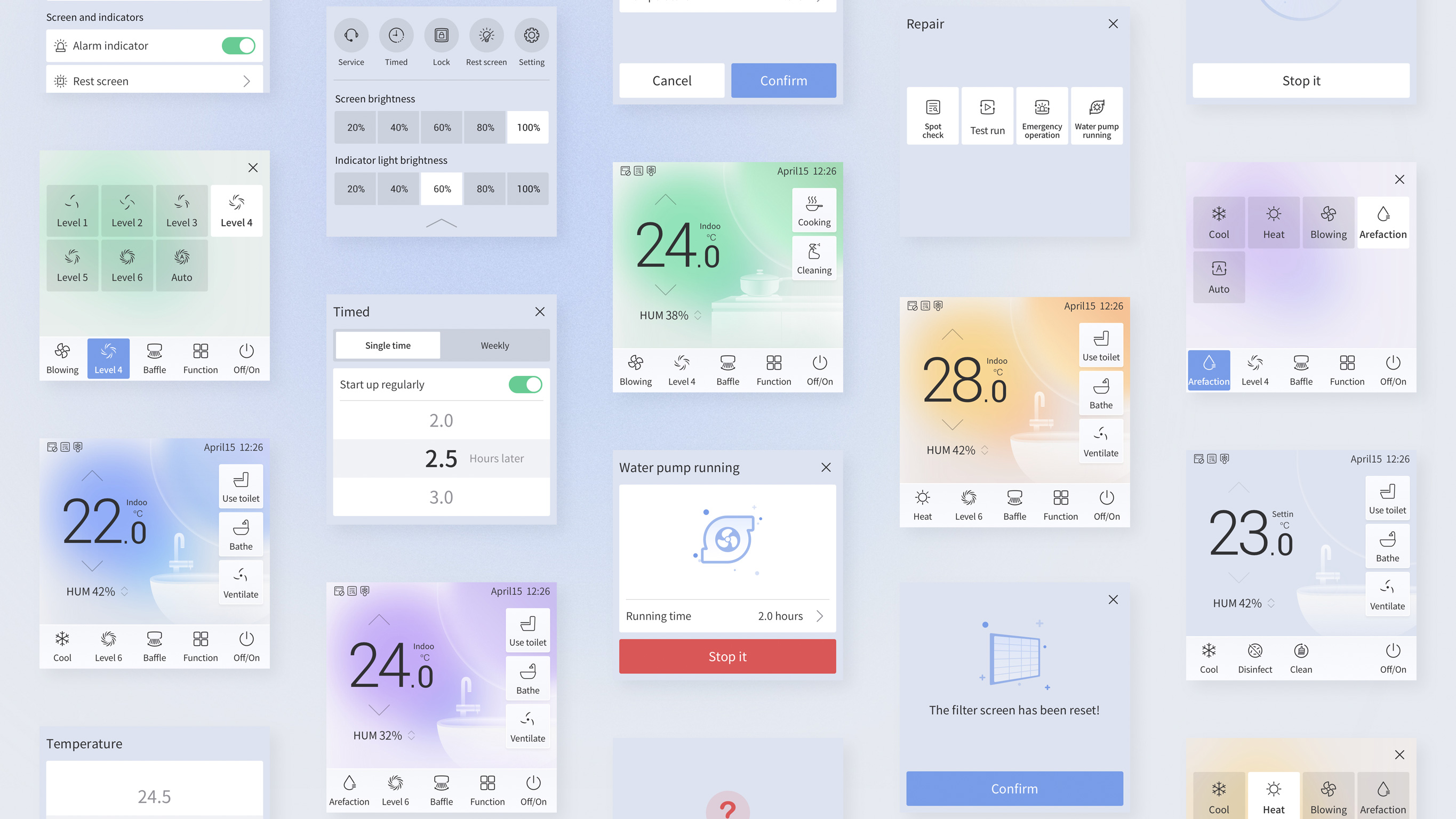 iF Design - Hitachi Central AC Kitchen&Bathroom Controller