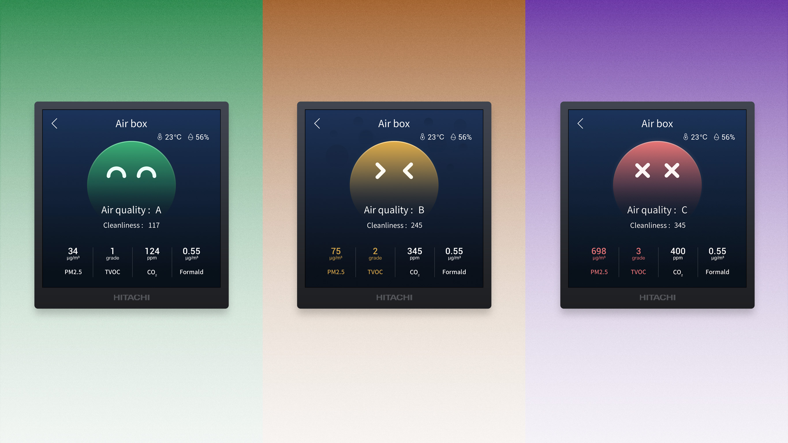 iF Design - Hitachi Central Air Conditioner Smart Screen