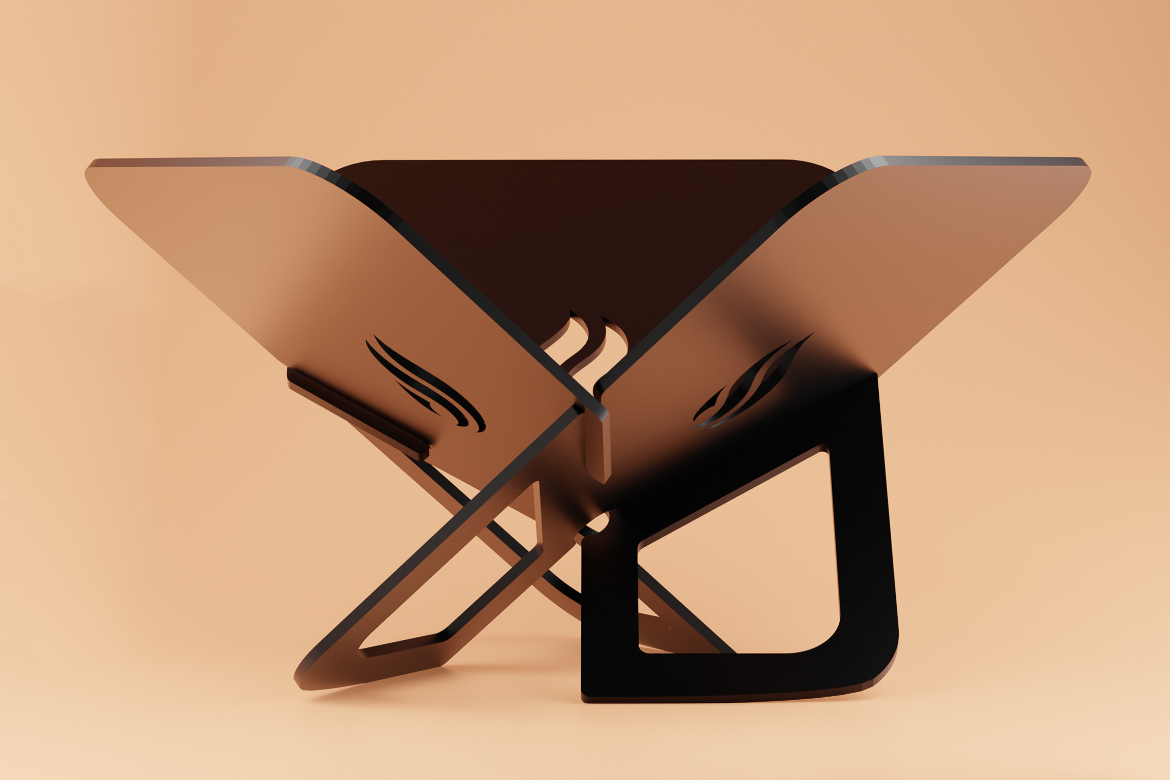 iF Design - Torched Paper-Size Foldable Fire Pit