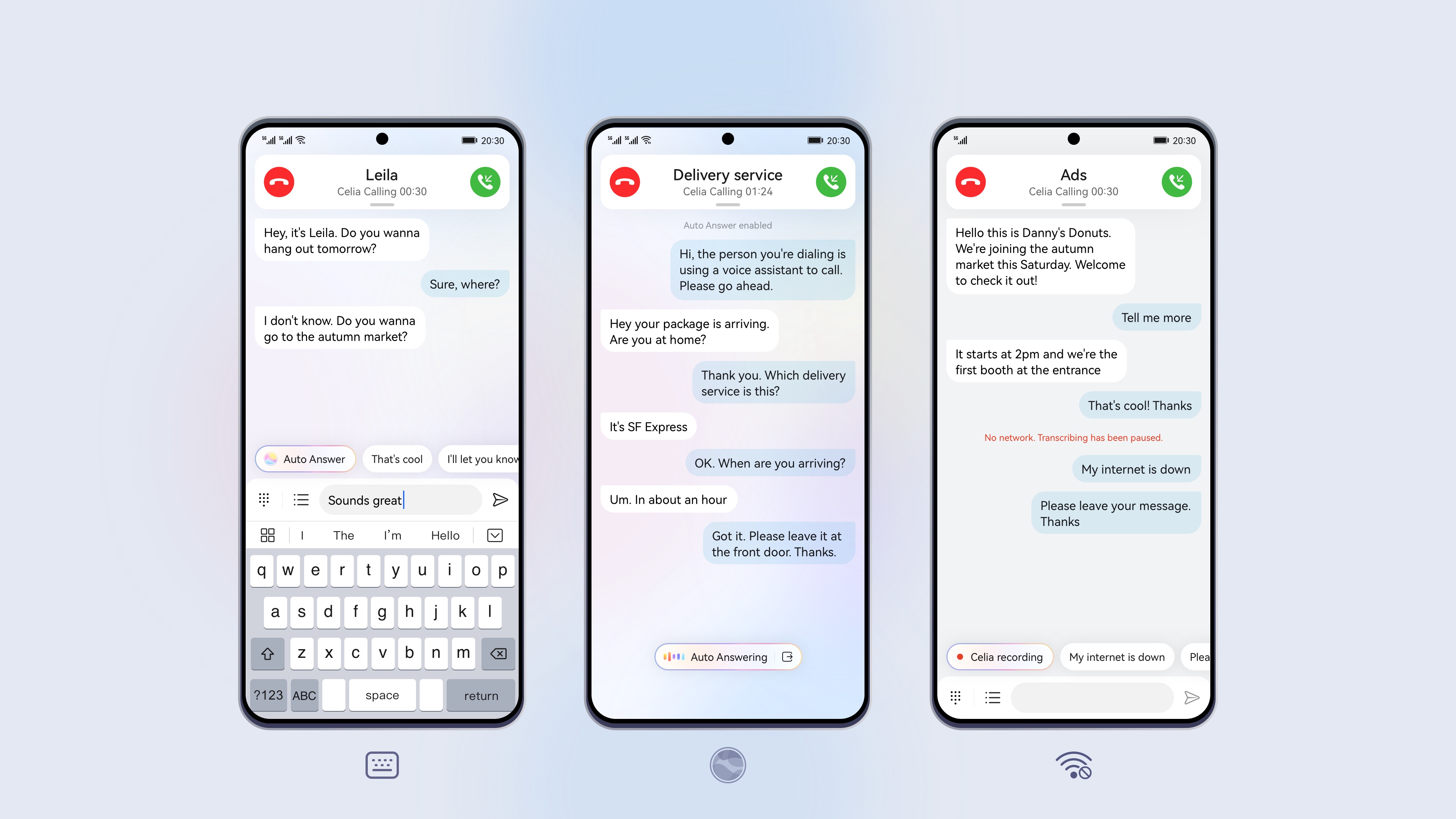 iF Design - Huawei Celia Call - Your Calling Assistant