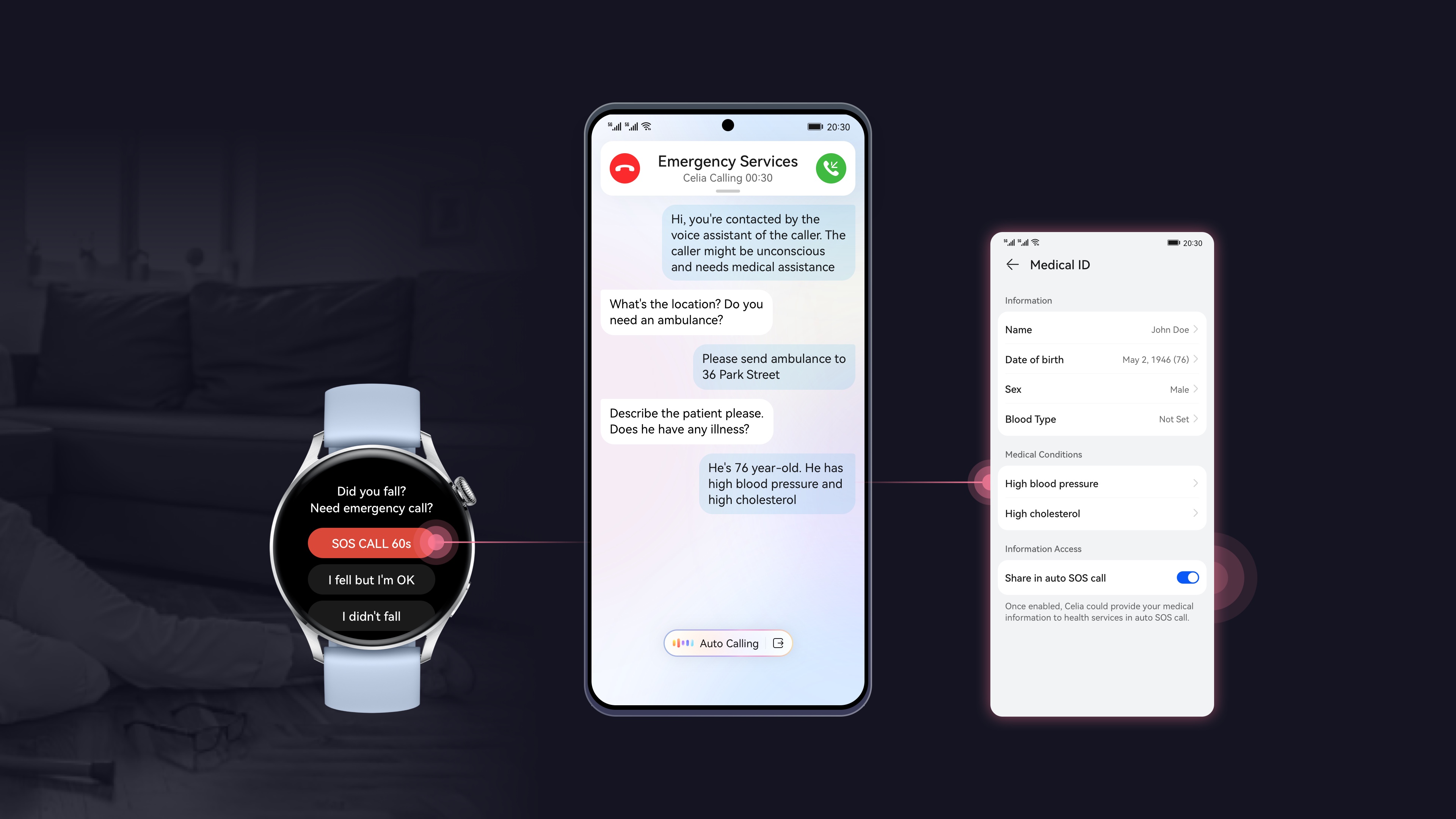 iF Design - Huawei Celia Call - Your Calling Assistant