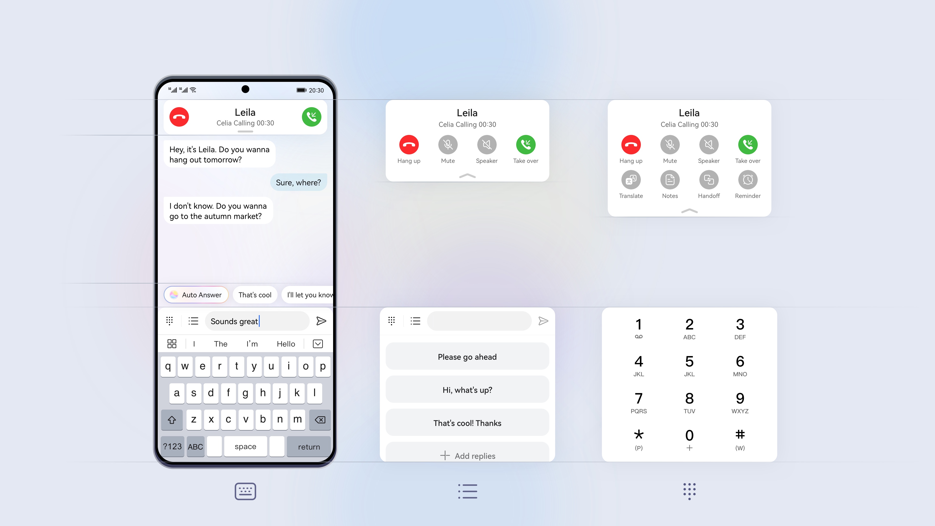 iF Design - Huawei Celia Call - Your Calling Assistant