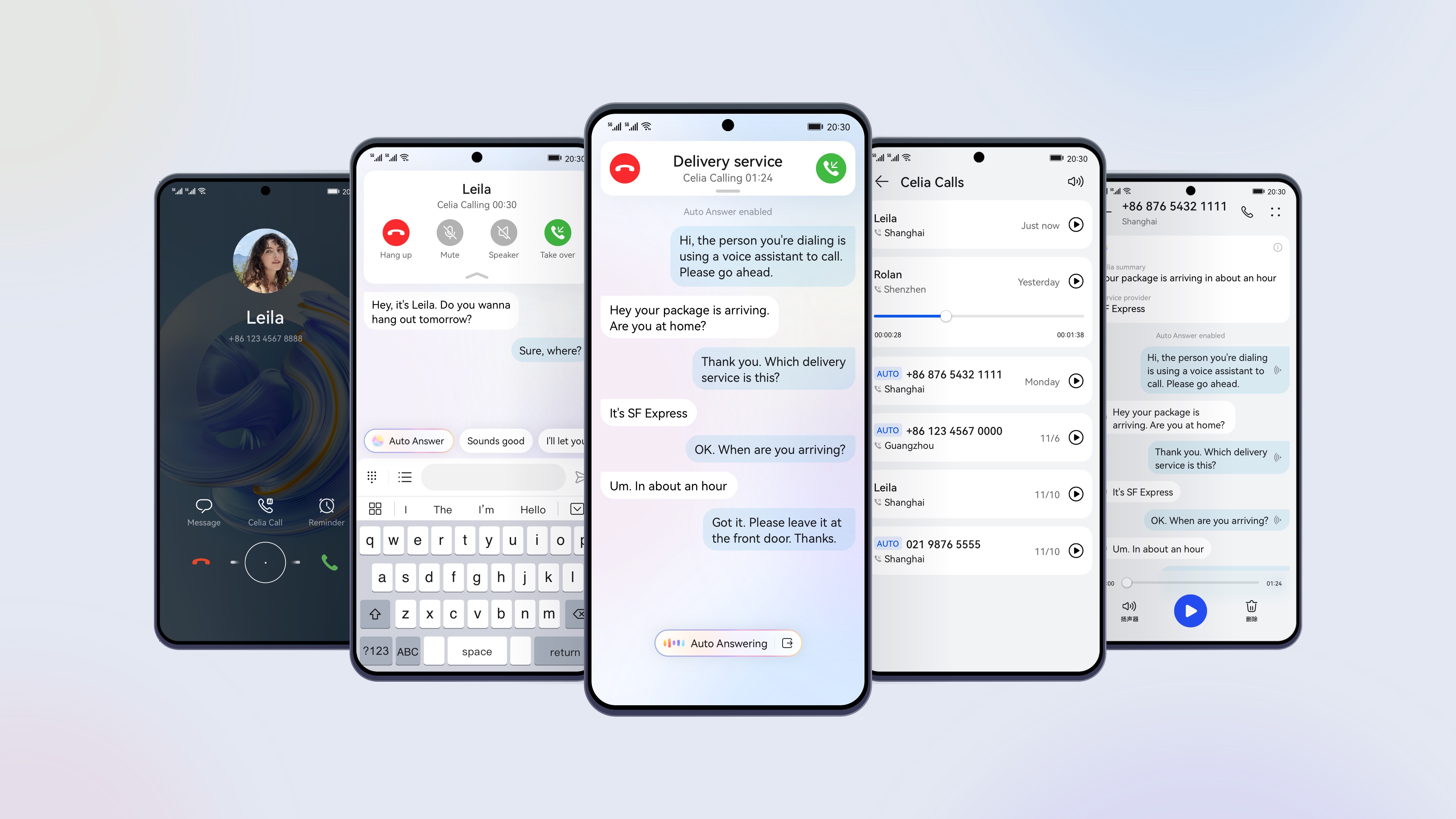 iF Design - Huawei Celia Call - Your Calling Assistant