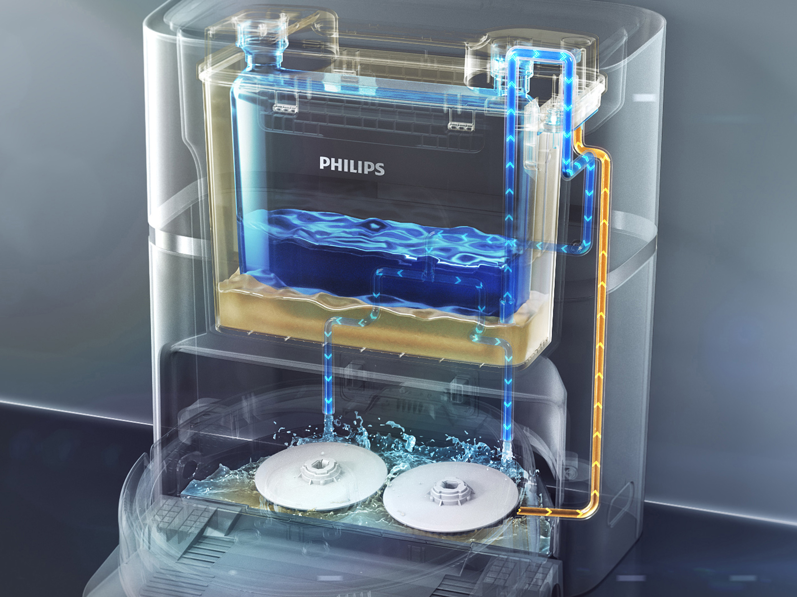 iF Design - Philips Auto-Washing Robot Vacuum Cleaner 6000 Ser