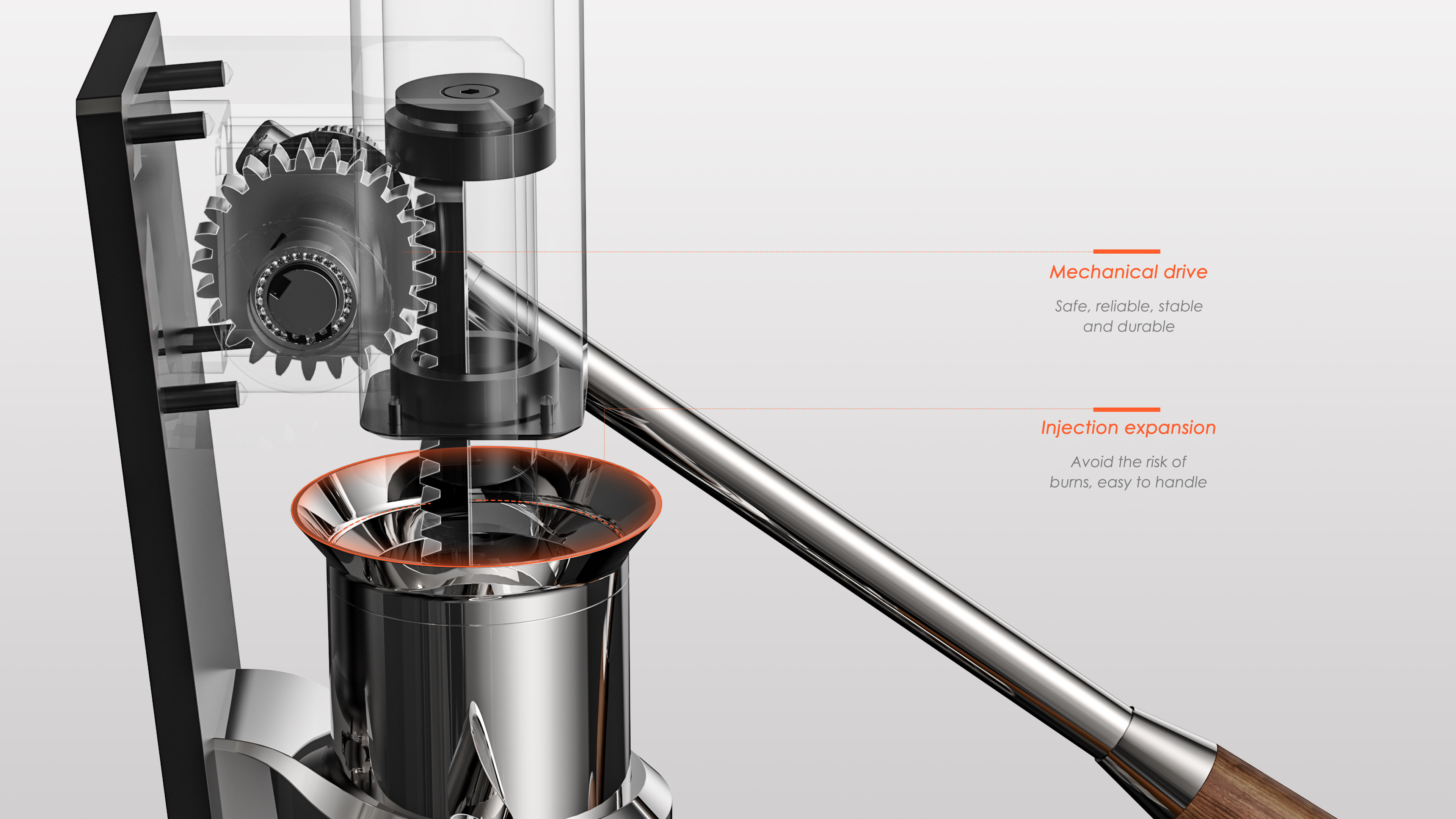 iF Design - Sonic S7 Manual Expesso Machine