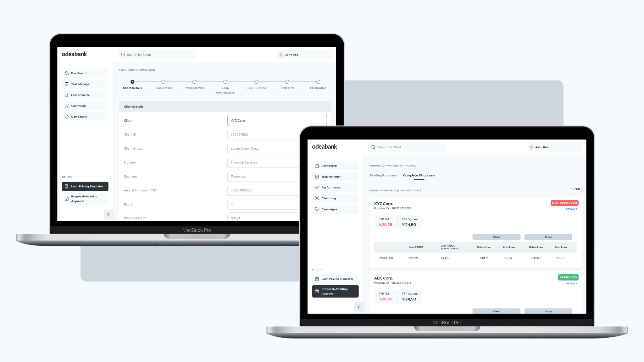 iF Design - Commercial RM Dashboard