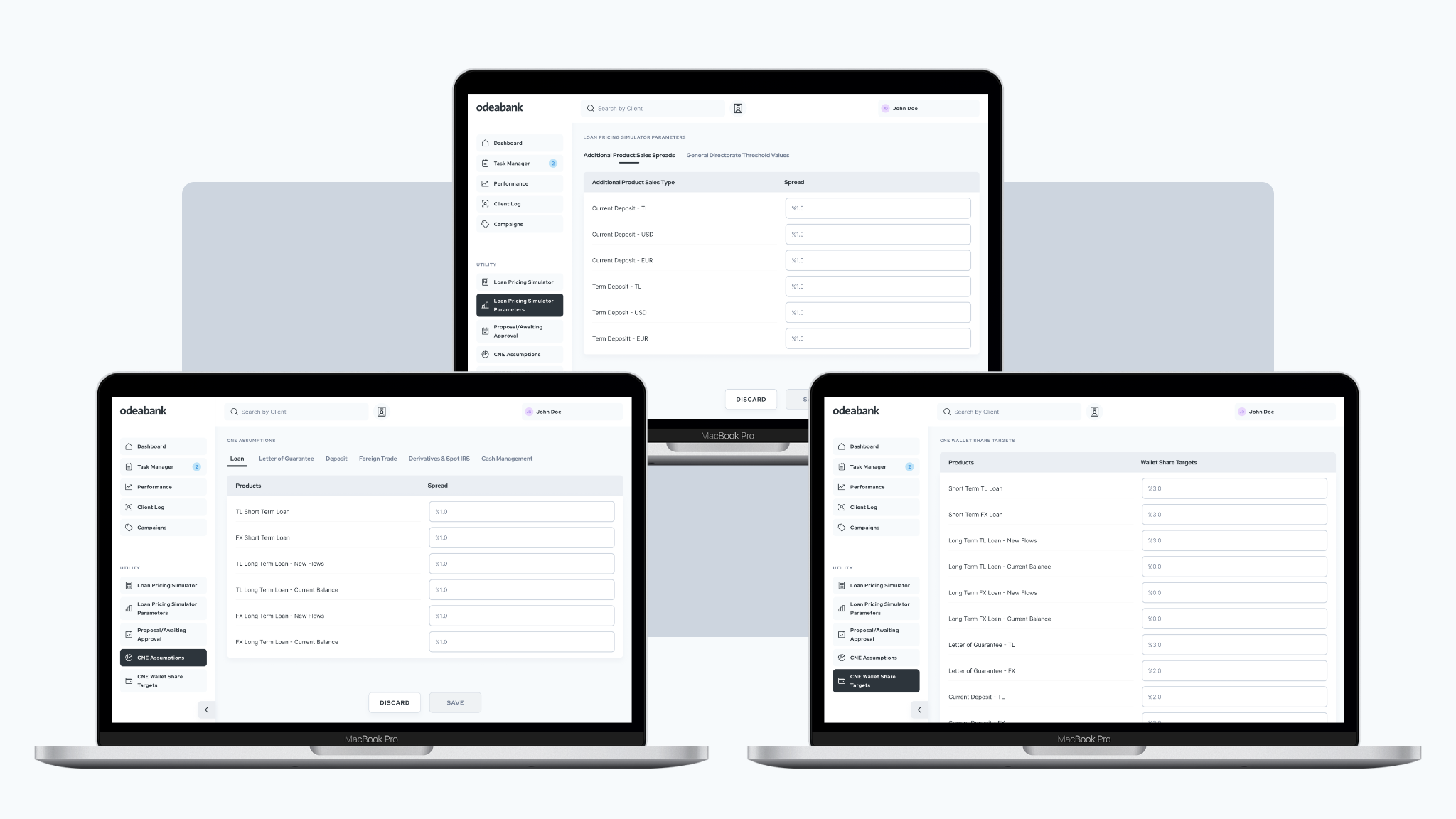 iF Design - Commercial RM Dashboard