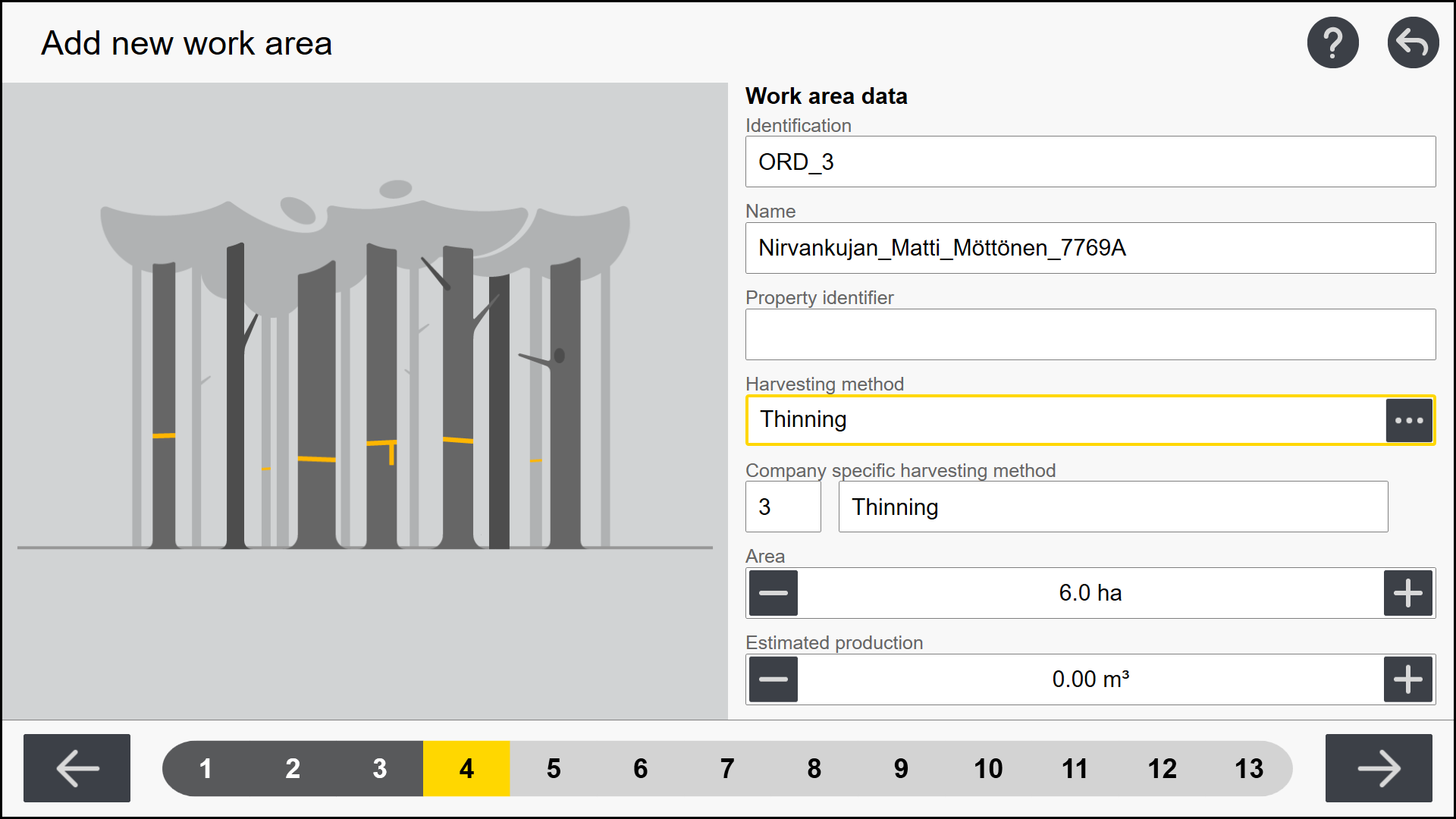 iF Design - Opti 5G Operating system for a forest machine