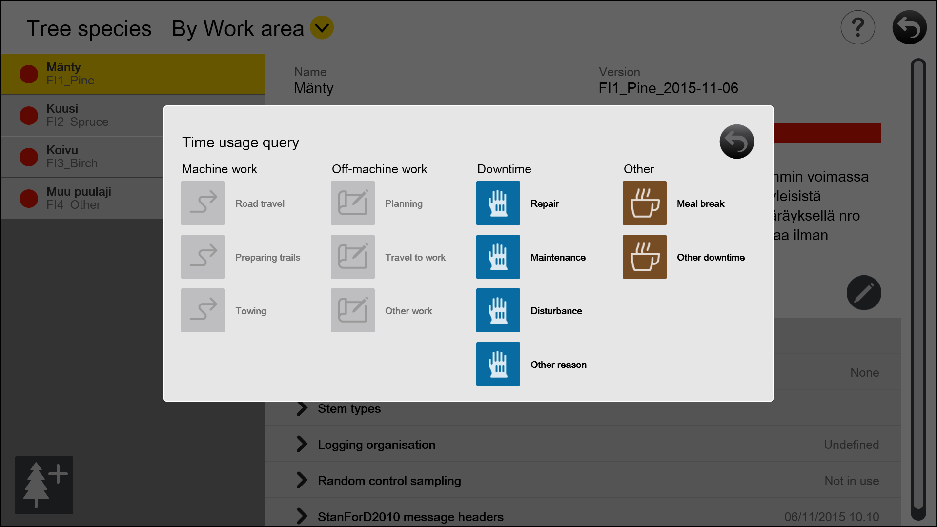 iF Design - Opti 5G Operating system for a forest machine