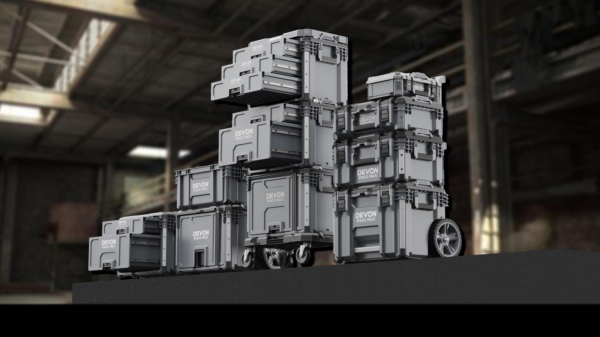 iF Design - DEVON STACK PACK STORAGE SYSTEM SET