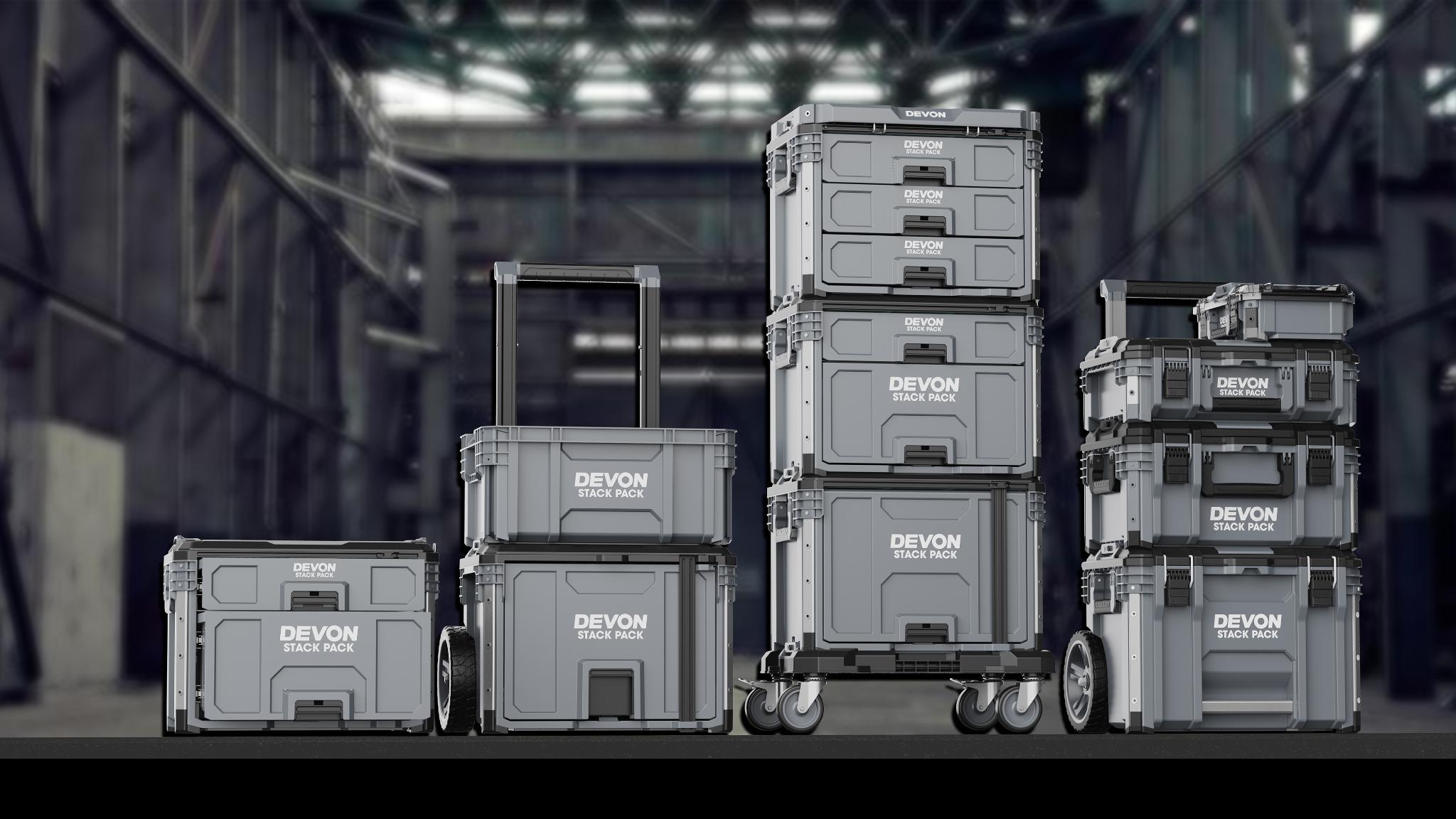 iF Design - DEVON STACK PACK STORAGE SYSTEM SET