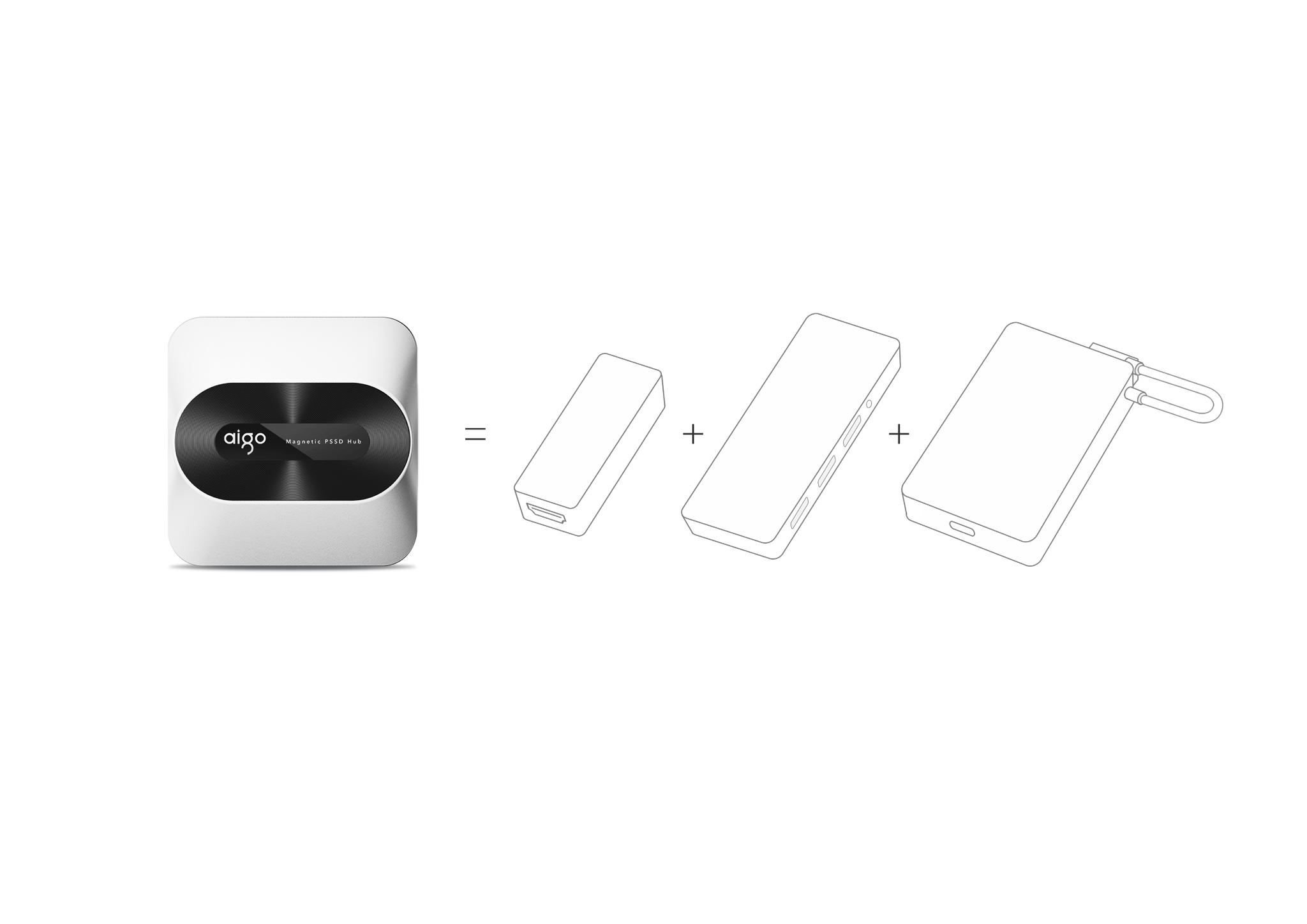 iF Design - aigo H1 Magnetic Expansion PSSD