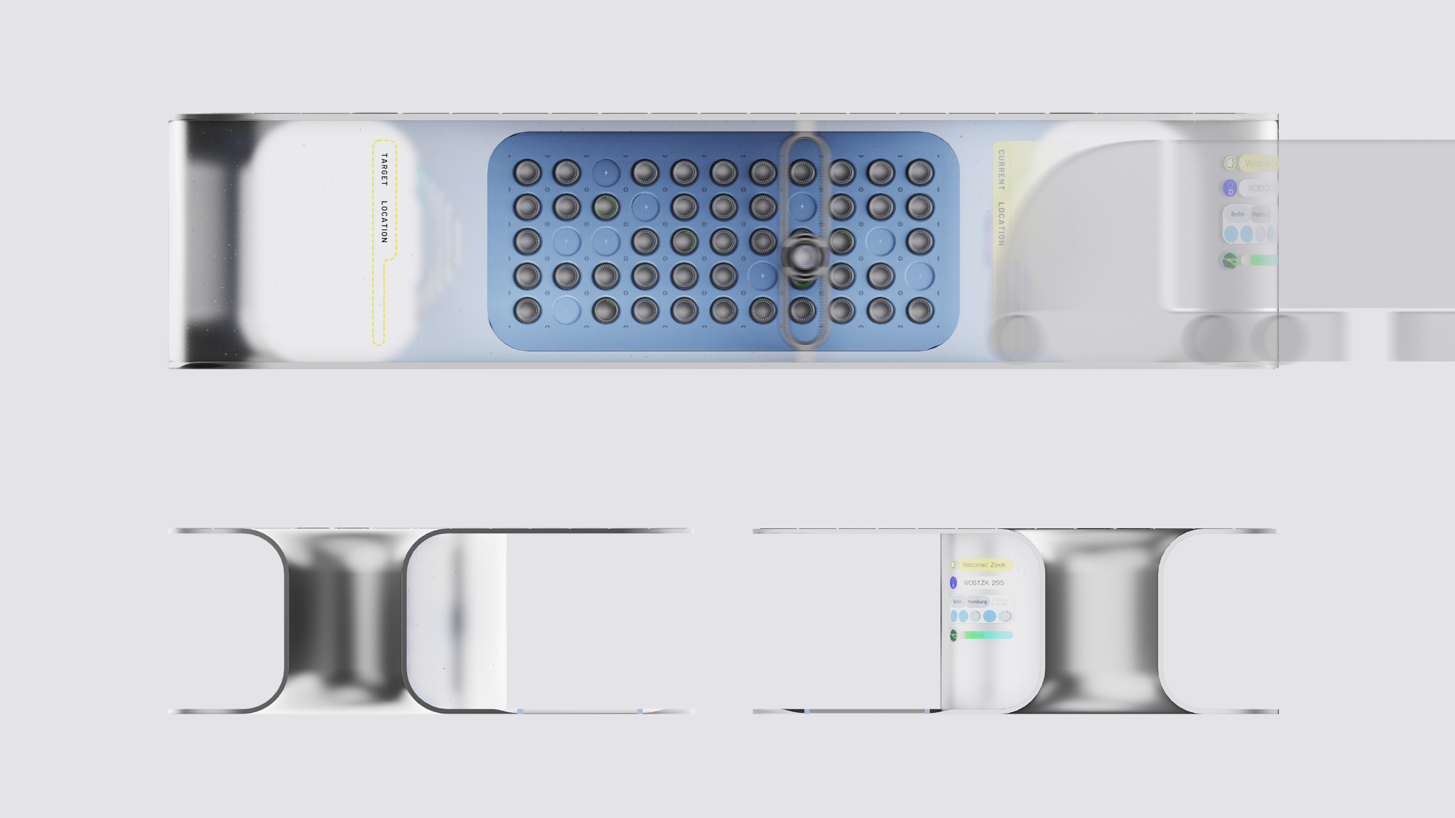 iF Design - Modular Battery Swap Station for Electric Truck