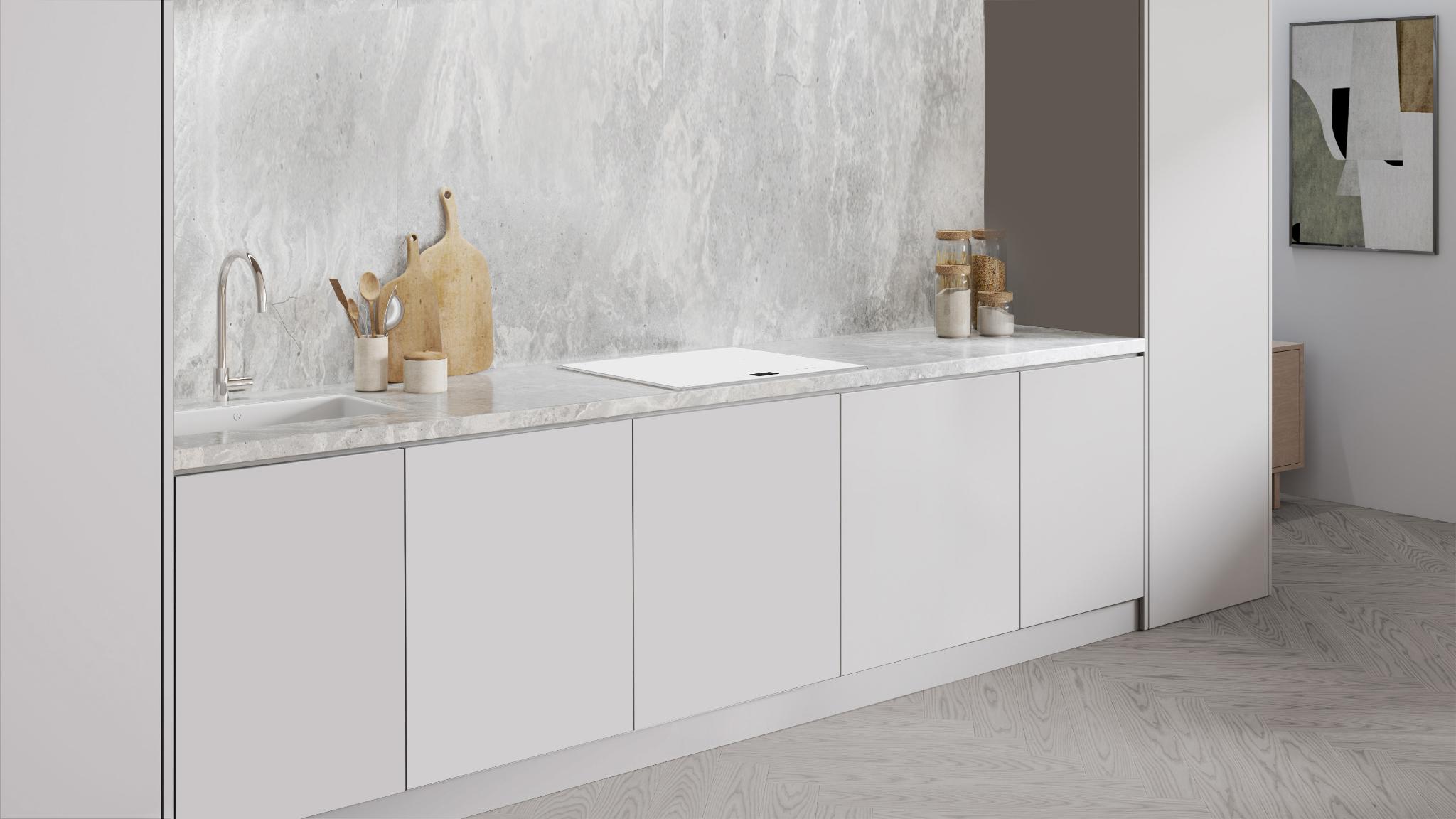 iF Design - BESPOKE AI Induction Infinite Line / White (CC80F)