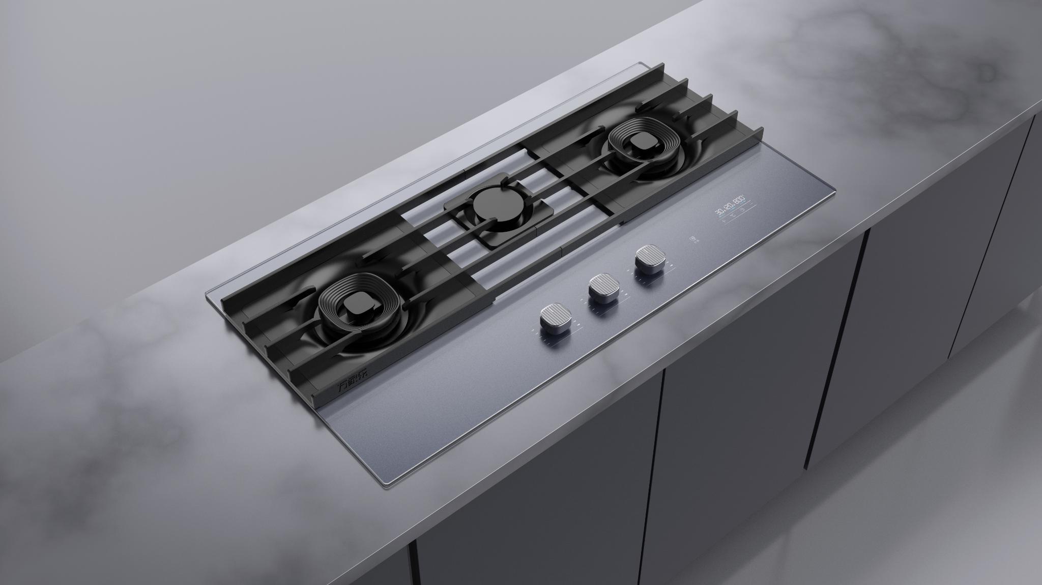 iF Design - Sunken-shaped gas cooker
