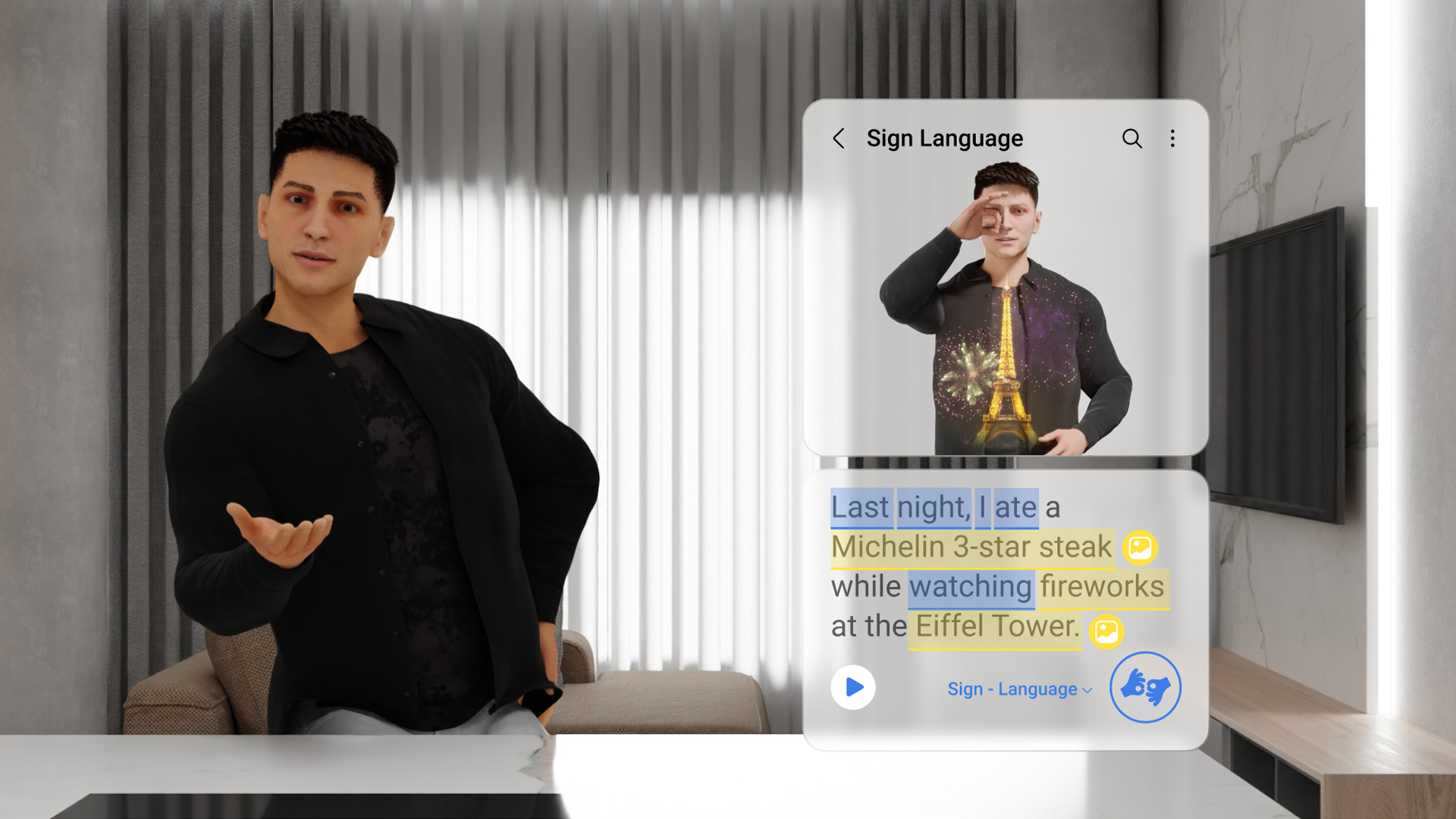 iF Design - Ai-based sign language assistant