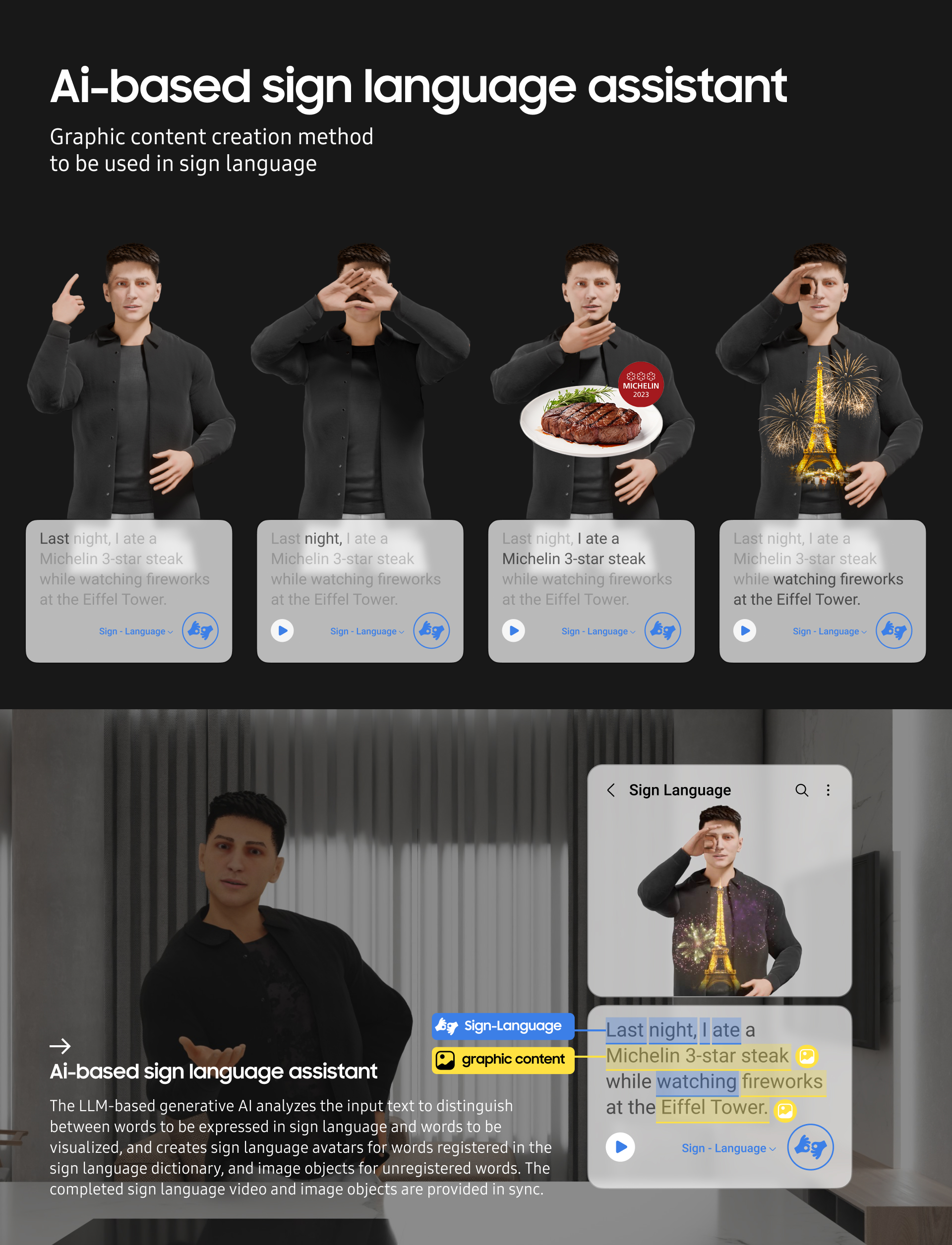 iF Design - Ai-based sign language assistant