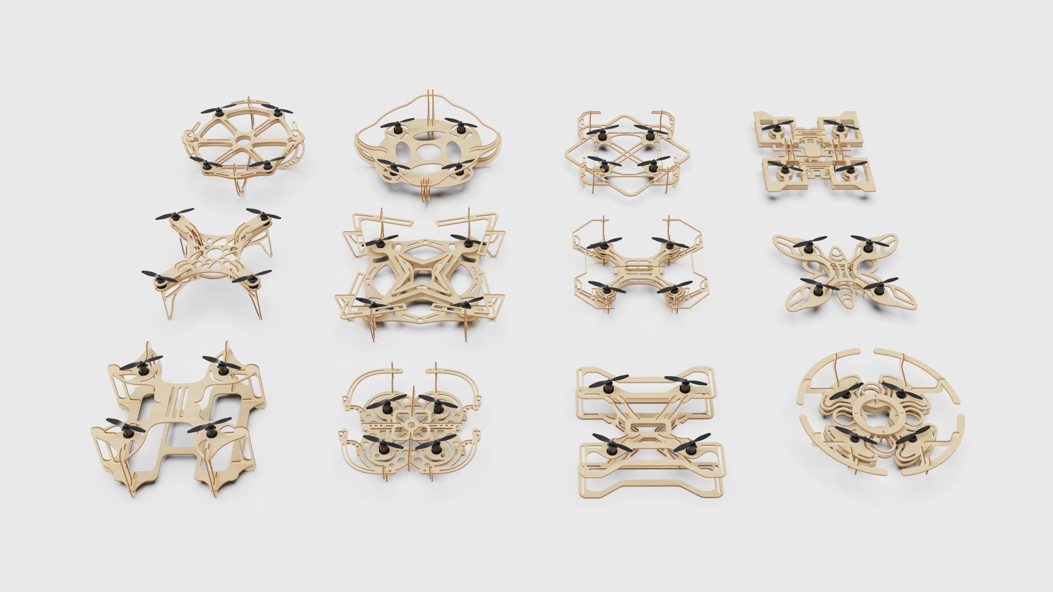 iF Design - Flight Wood X——Wooden Drone Course Service System