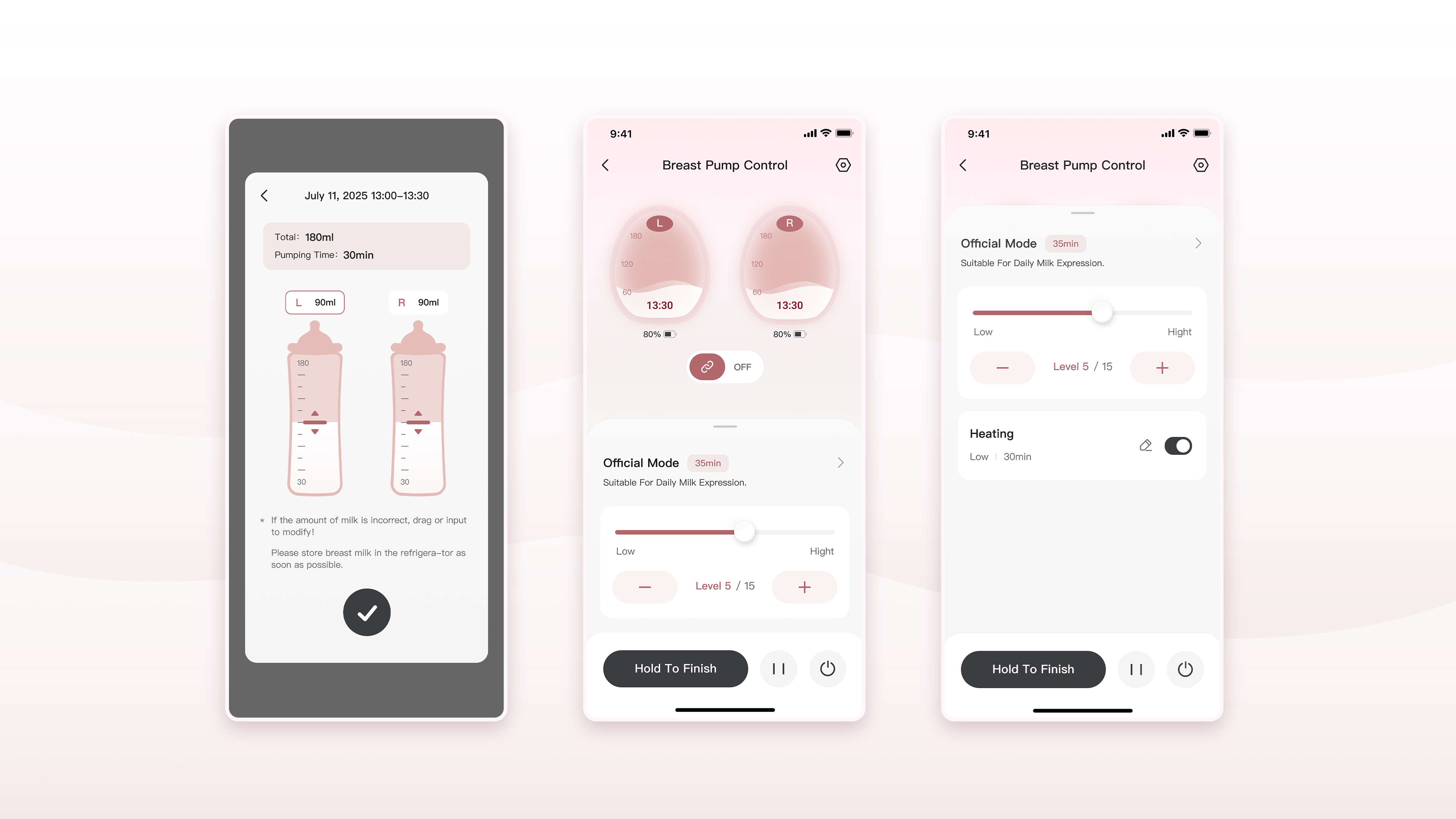iF Design - Smart Breast Pump APP