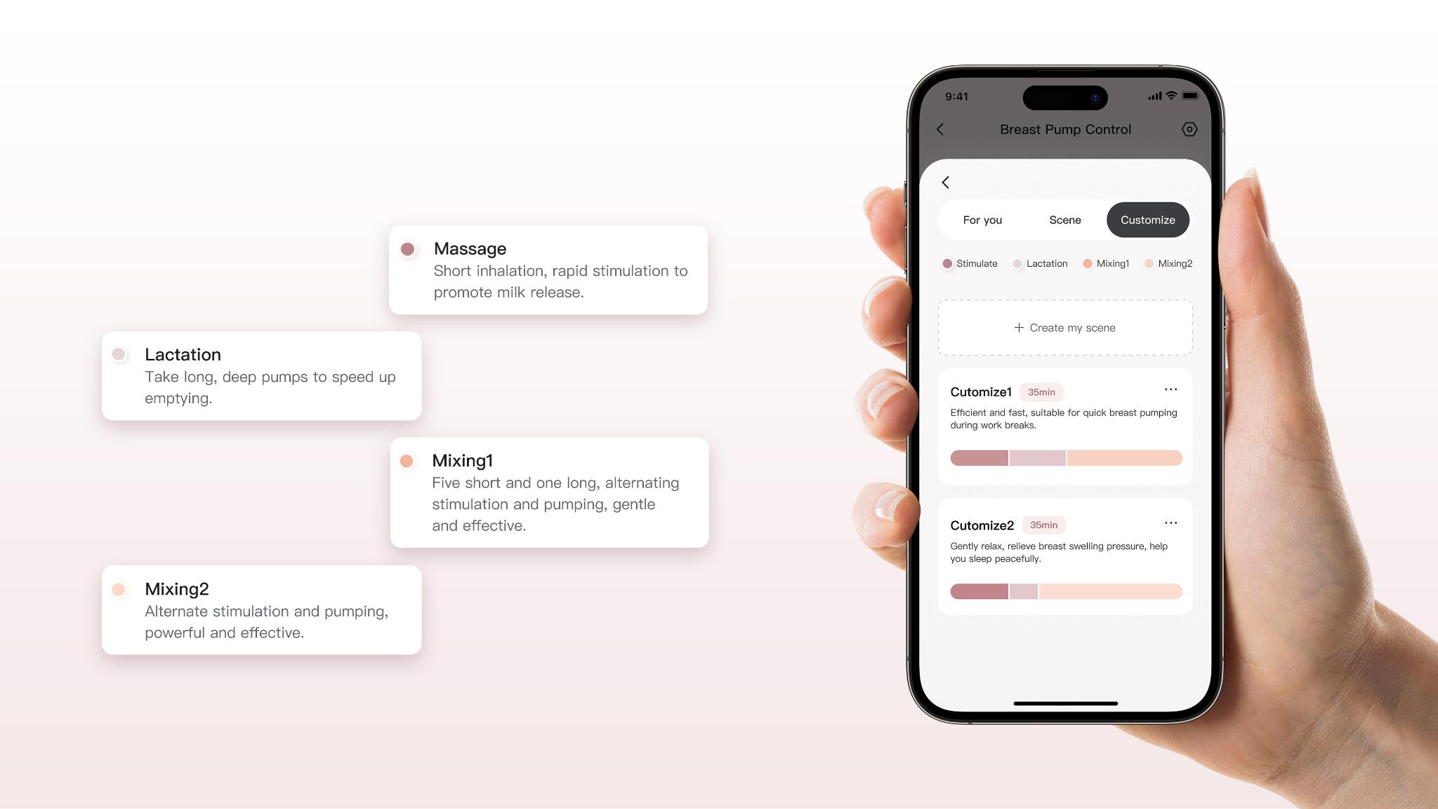 iF Design - Smart Breast Pump APP