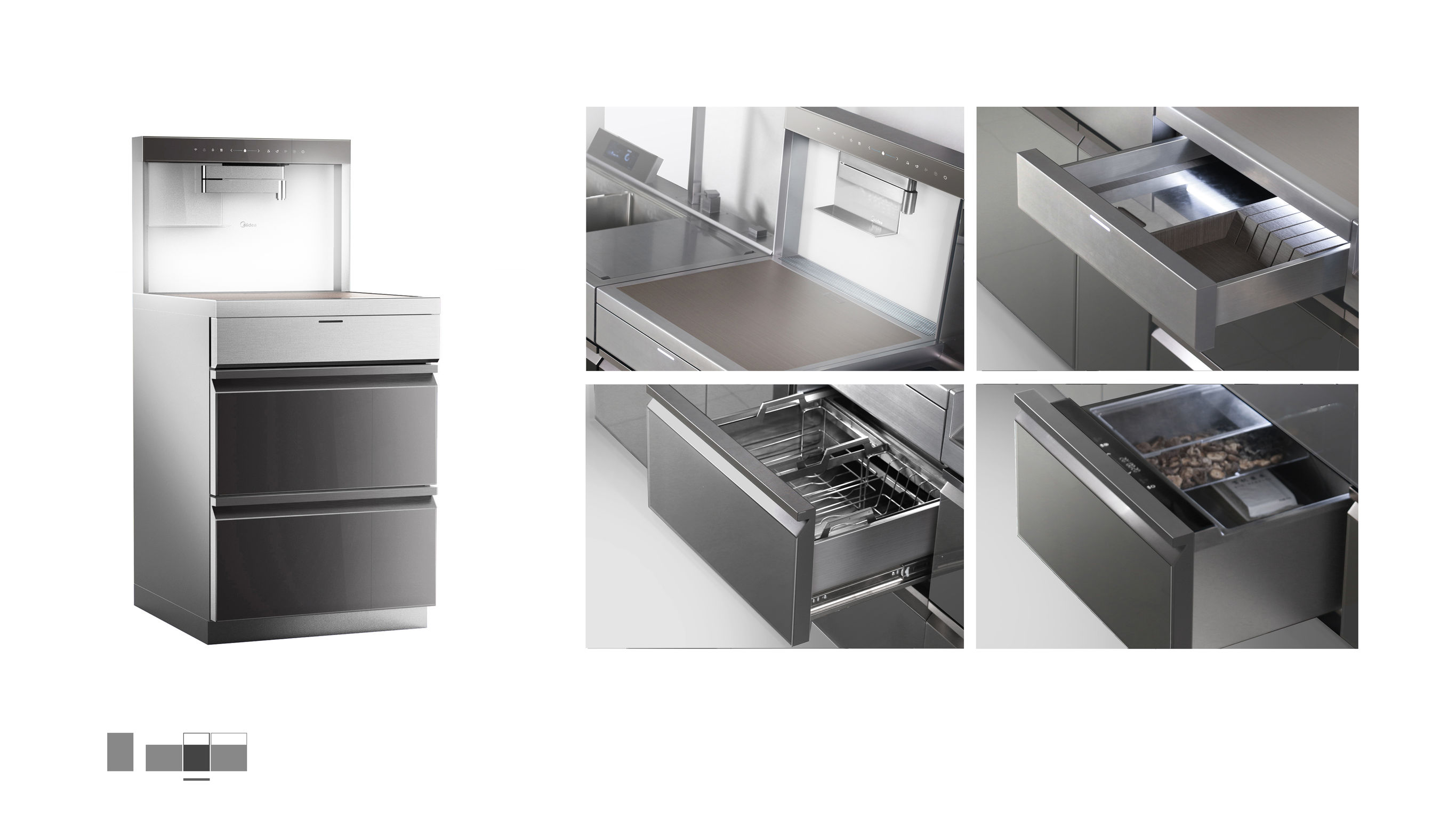 iF Design - Future integrated kitchen series