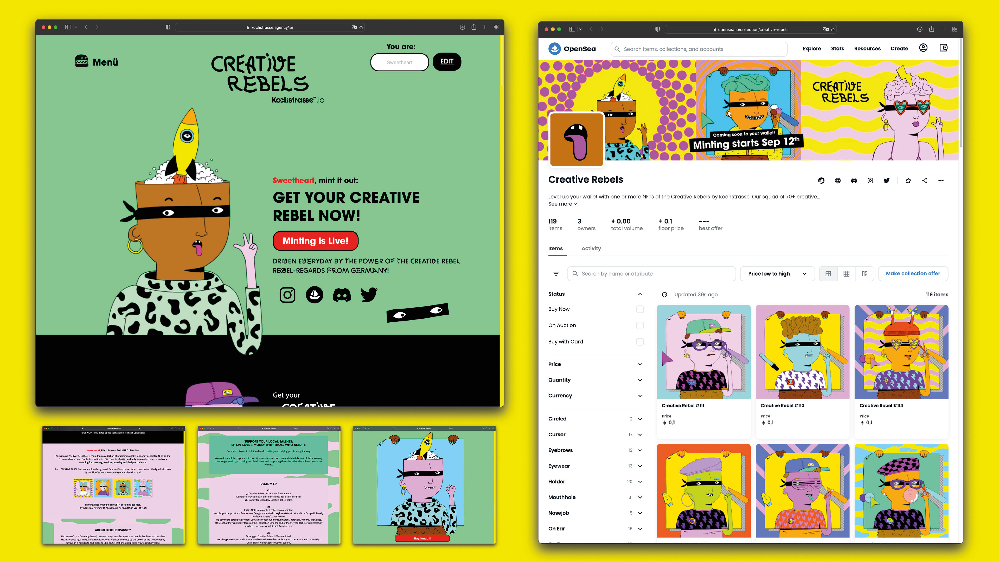 iF Design - Creative Rebels NFT Collection