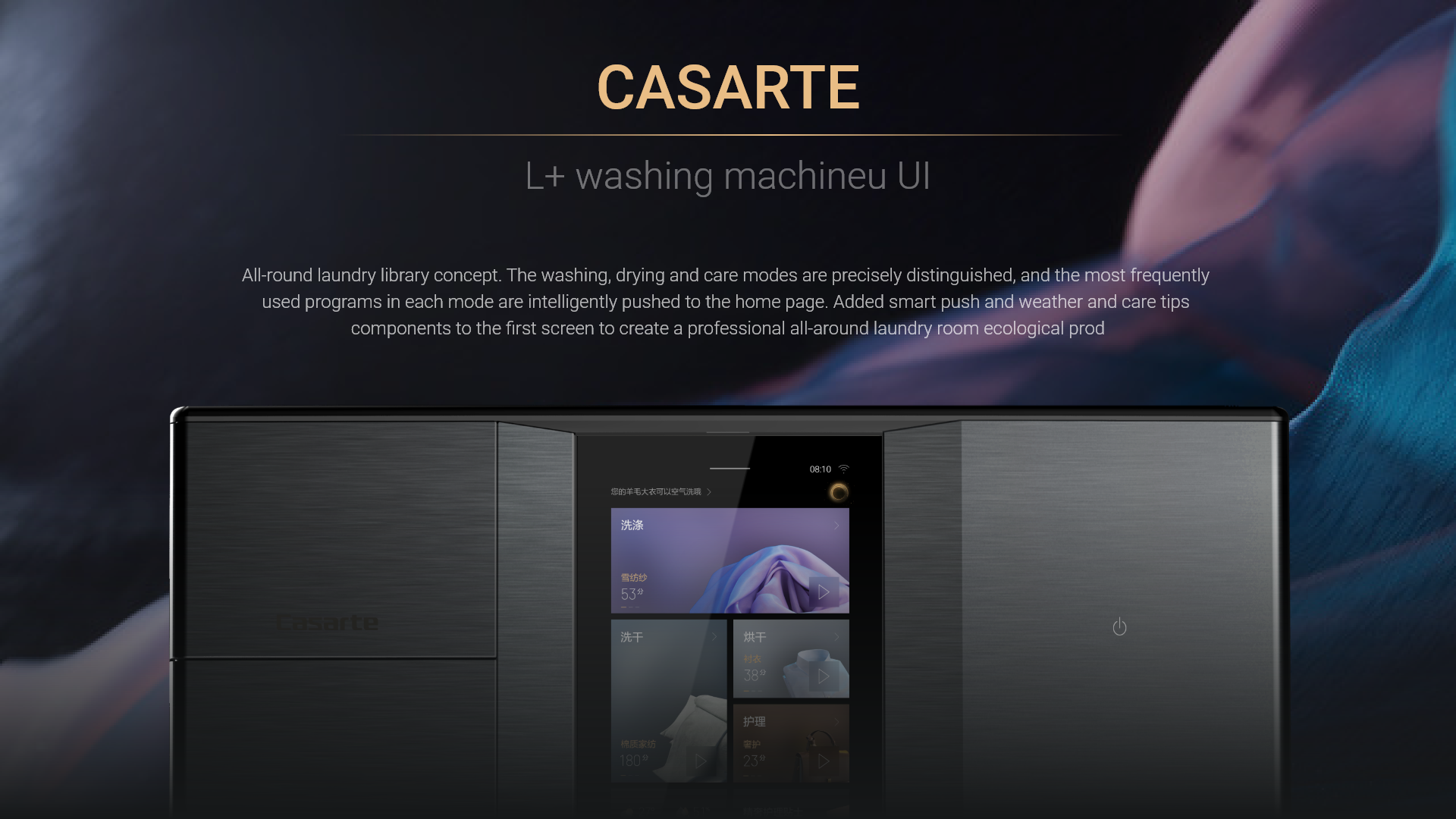 iF Design - Casarte L+ washing machine