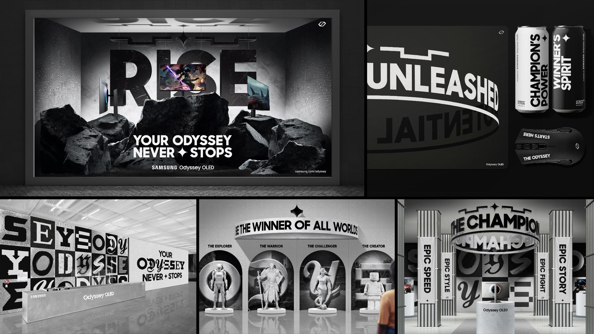 iF Design - Odyssey OLED Brand Identity