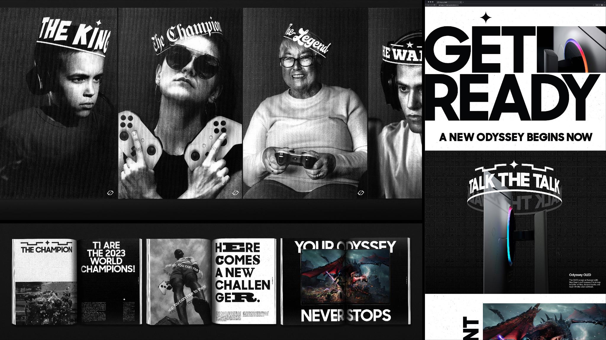 iF Design - Odyssey OLED Brand Identity