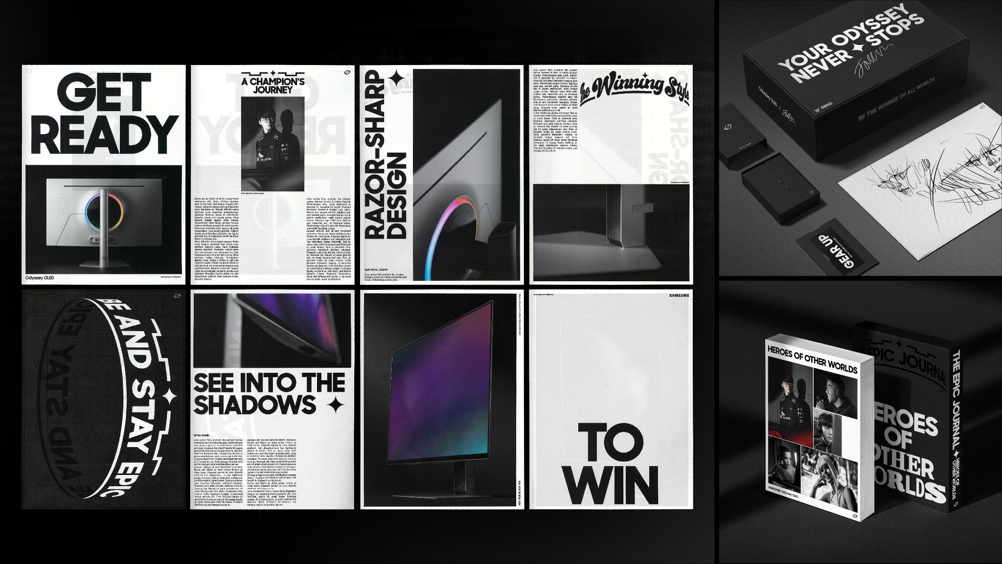 iF Design - Odyssey OLED Brand Identity