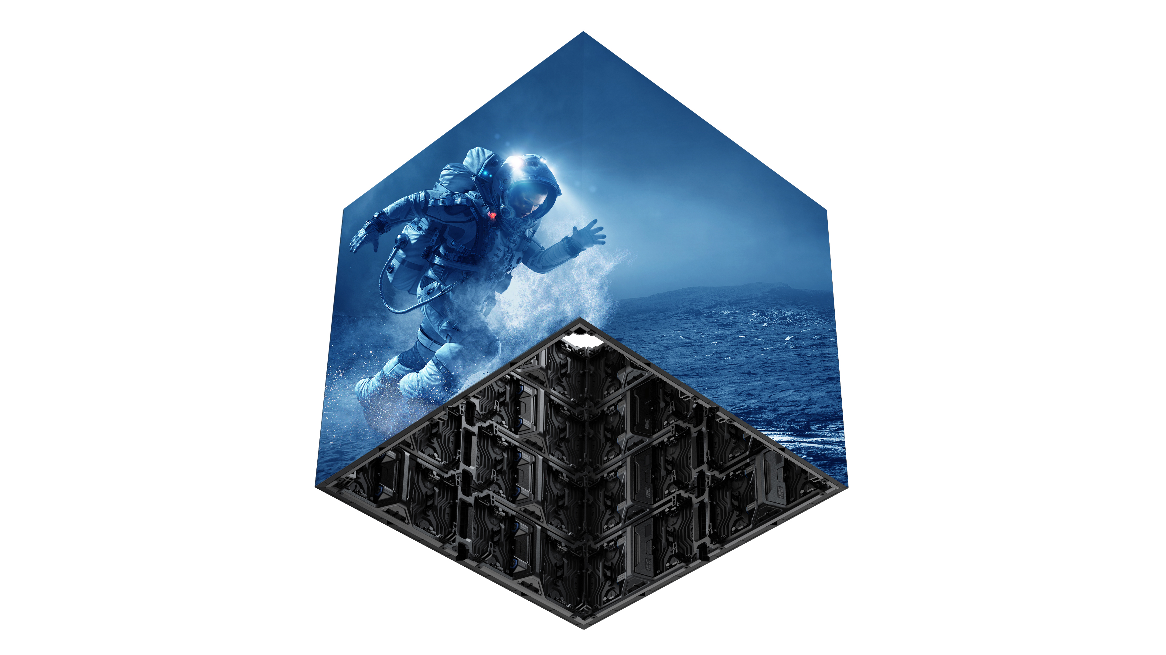 iF Design - Smart Cube LED display screen