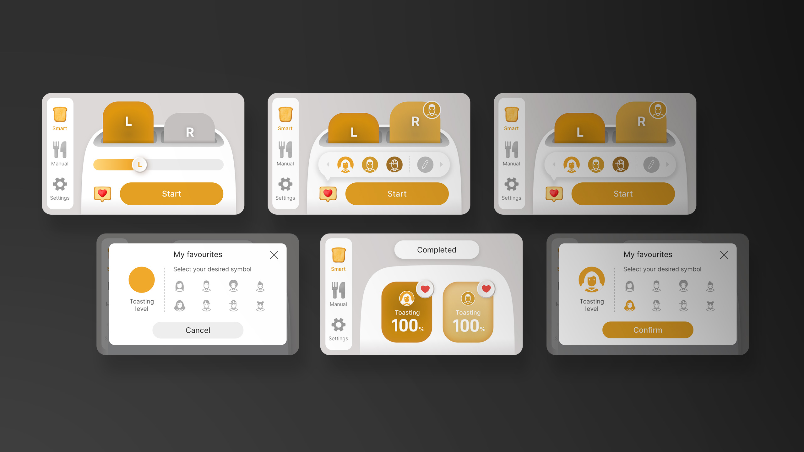 iF Design - Tineco TOASTY ONE UX/UI
