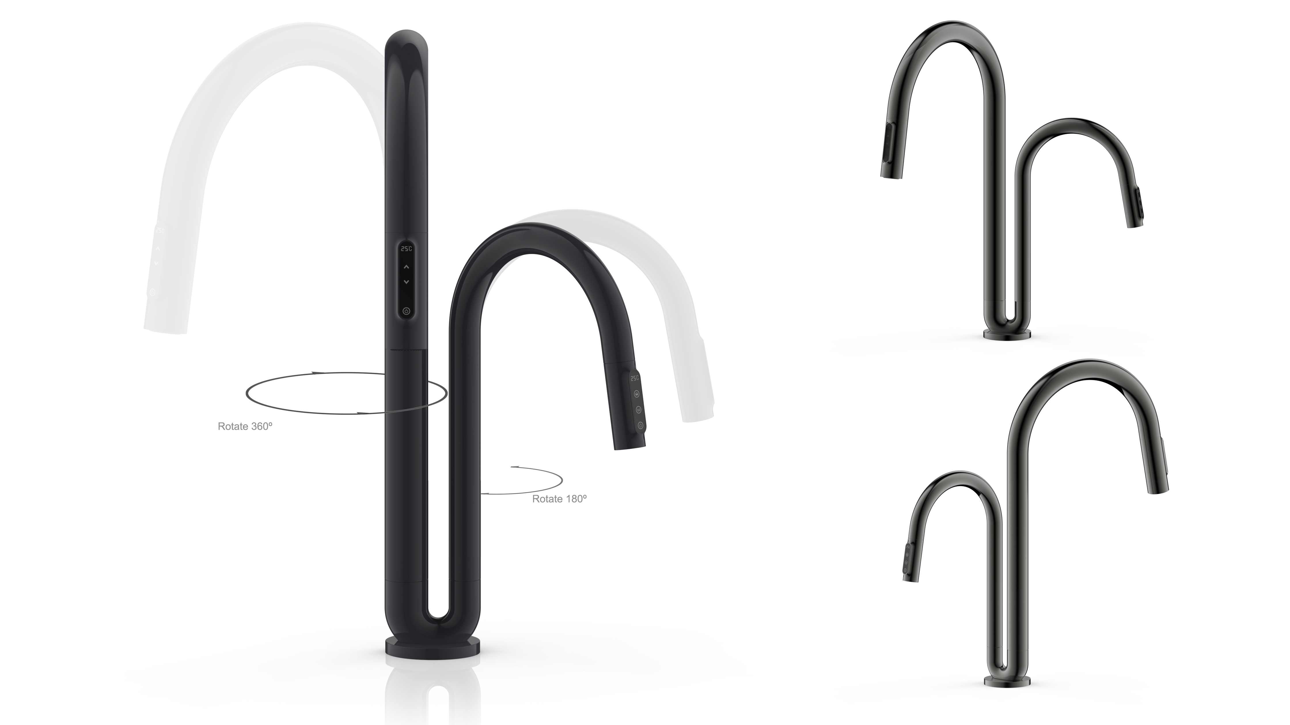 iF Design - Milan-multi-function kitchen mixer
