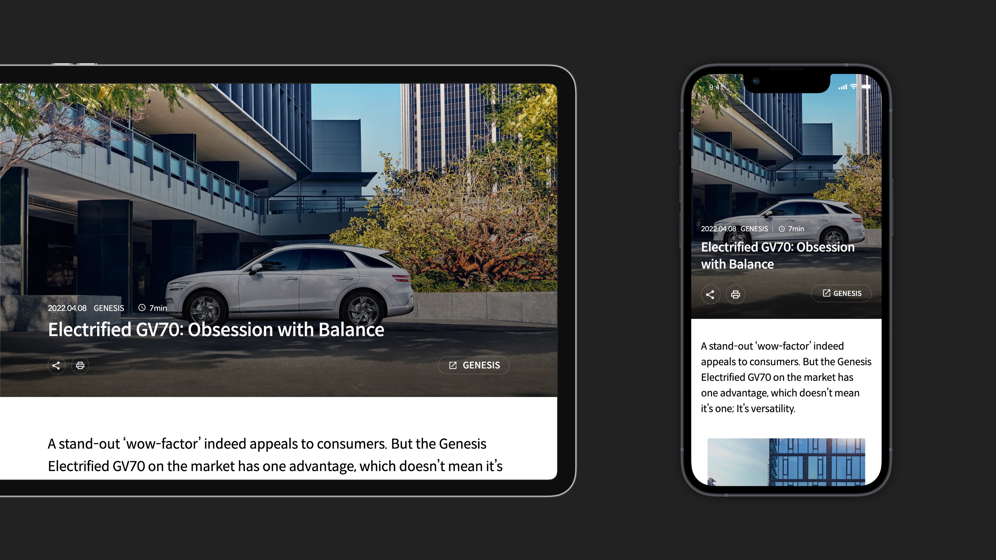 iF Design - Hyundai Motor Group PR Website