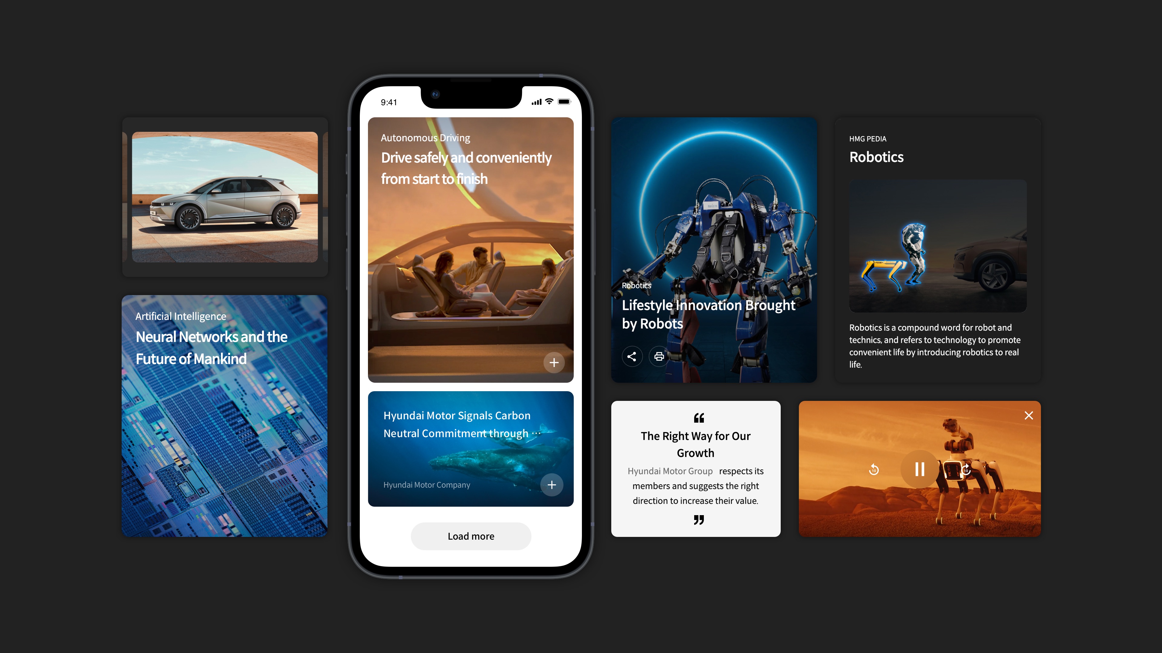 iF Design - Hyundai Motor Group PR Website