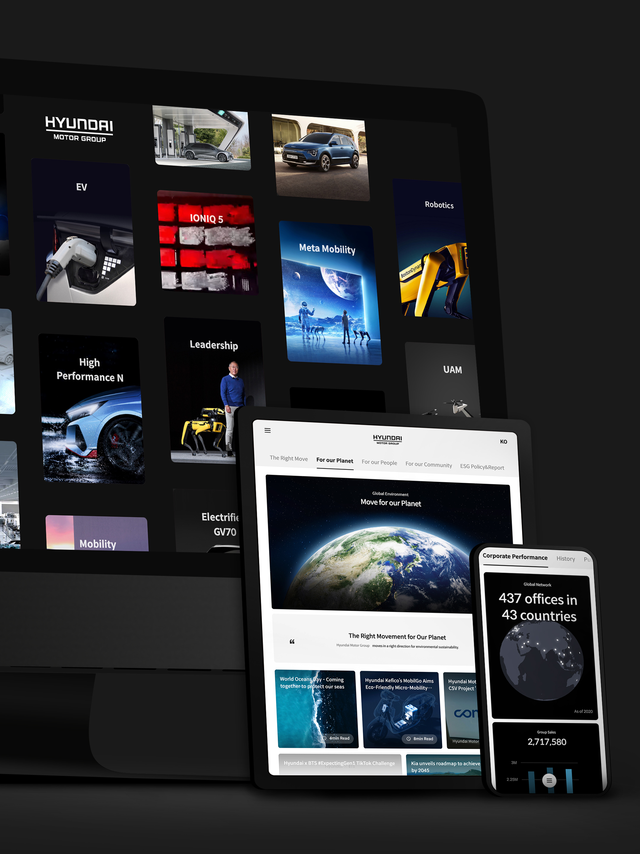 iF Design - Hyundai Motor Group PR Website