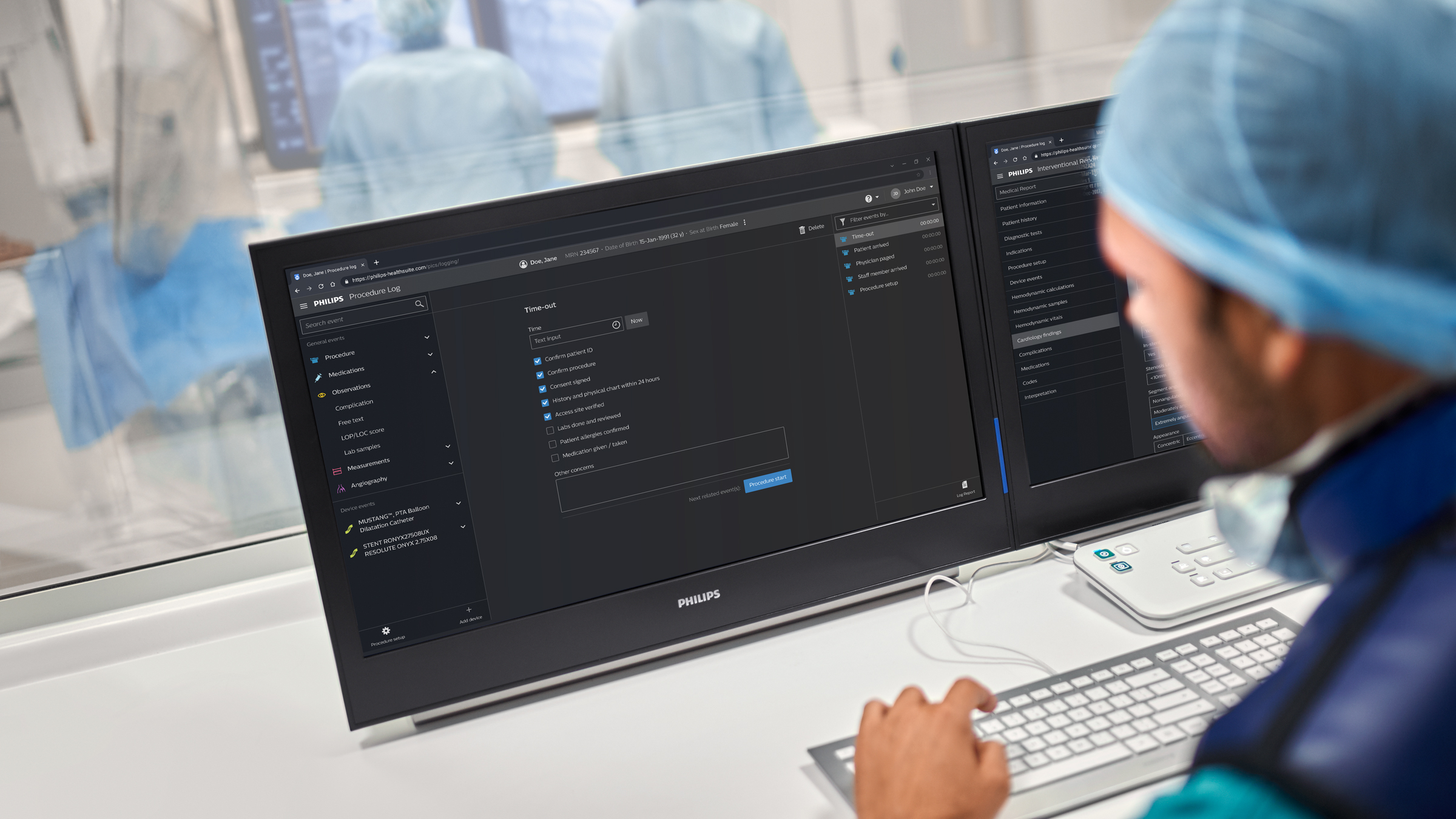 iF Design - Philips Interventional Cardiology Reporting