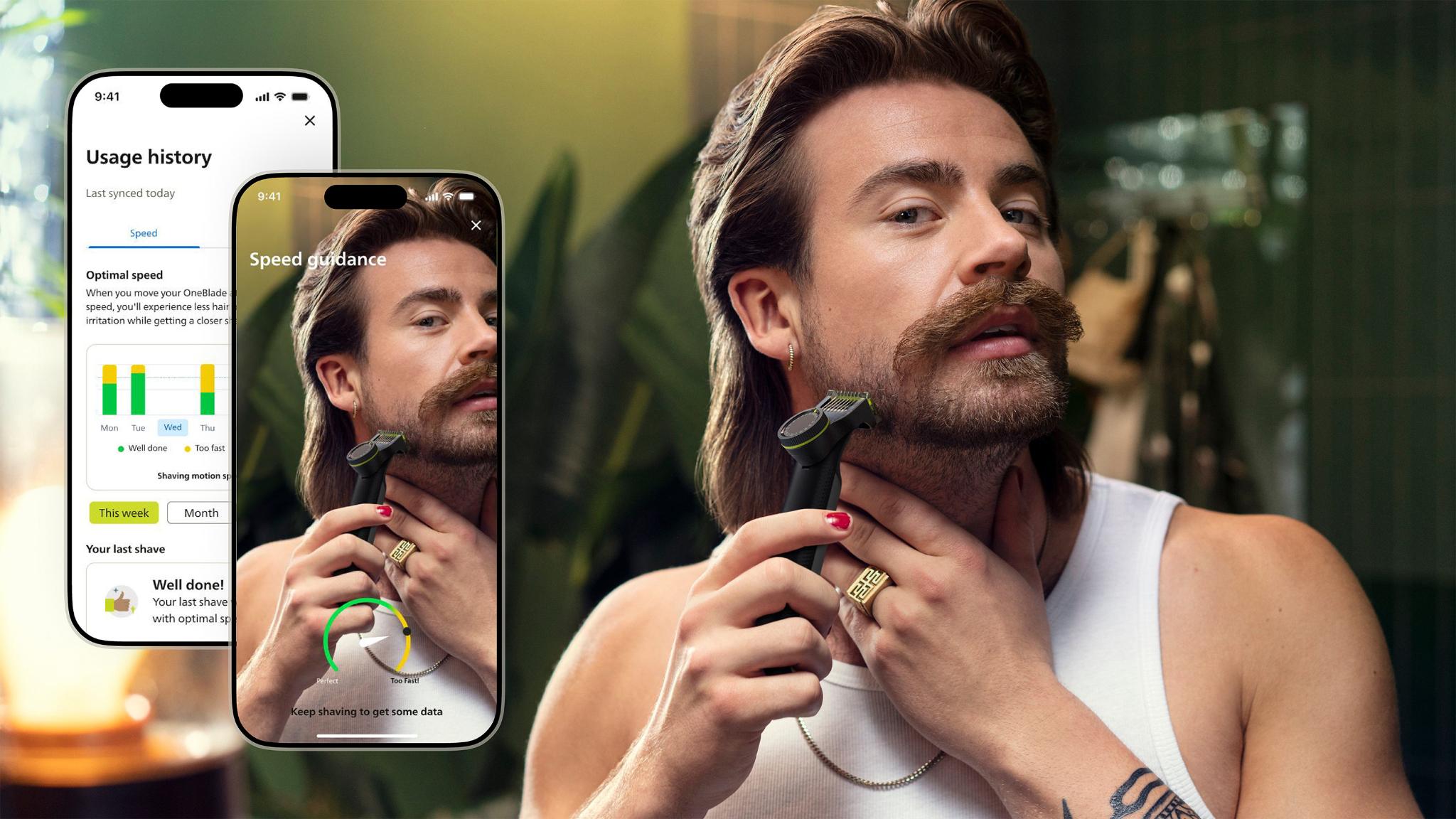 iF Design - Philips OneBlade app