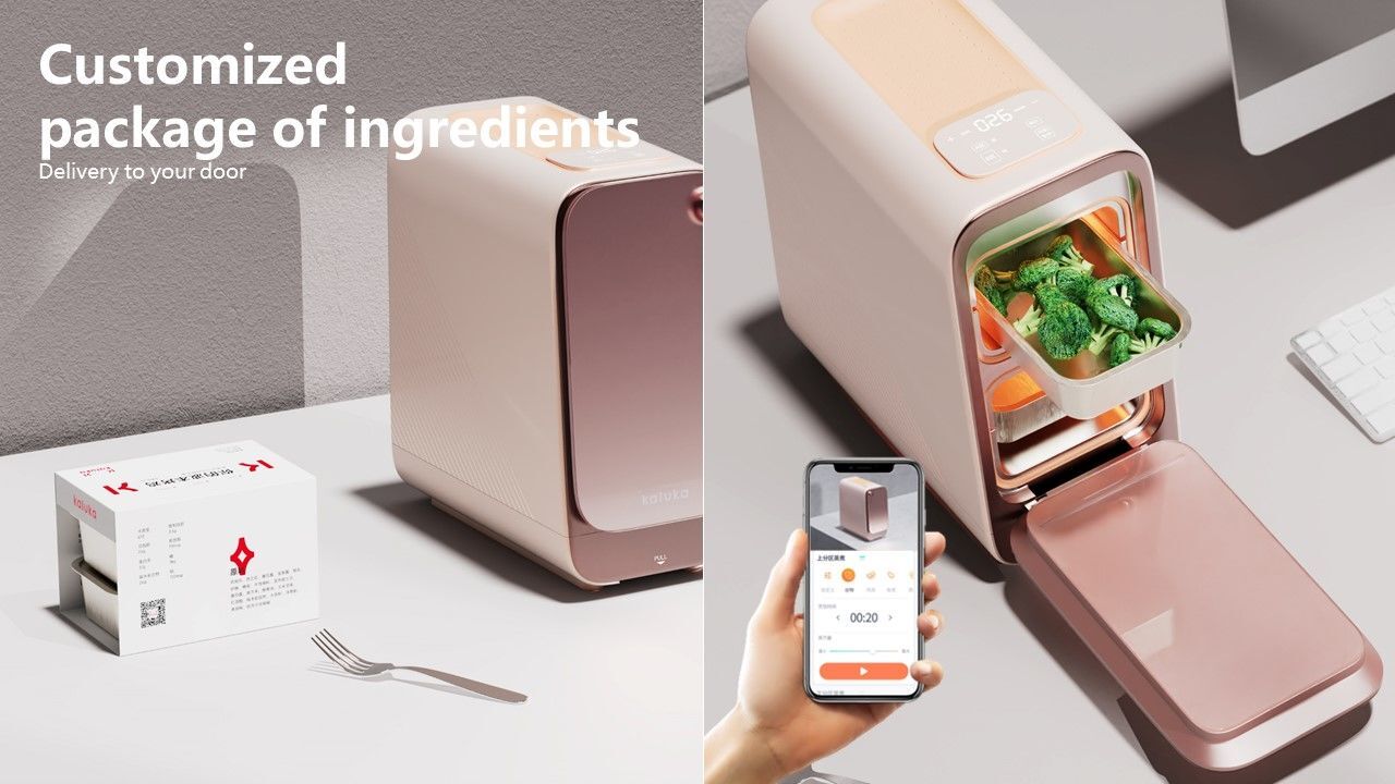 iF Design - “KALUKA” Steaming and baking machine