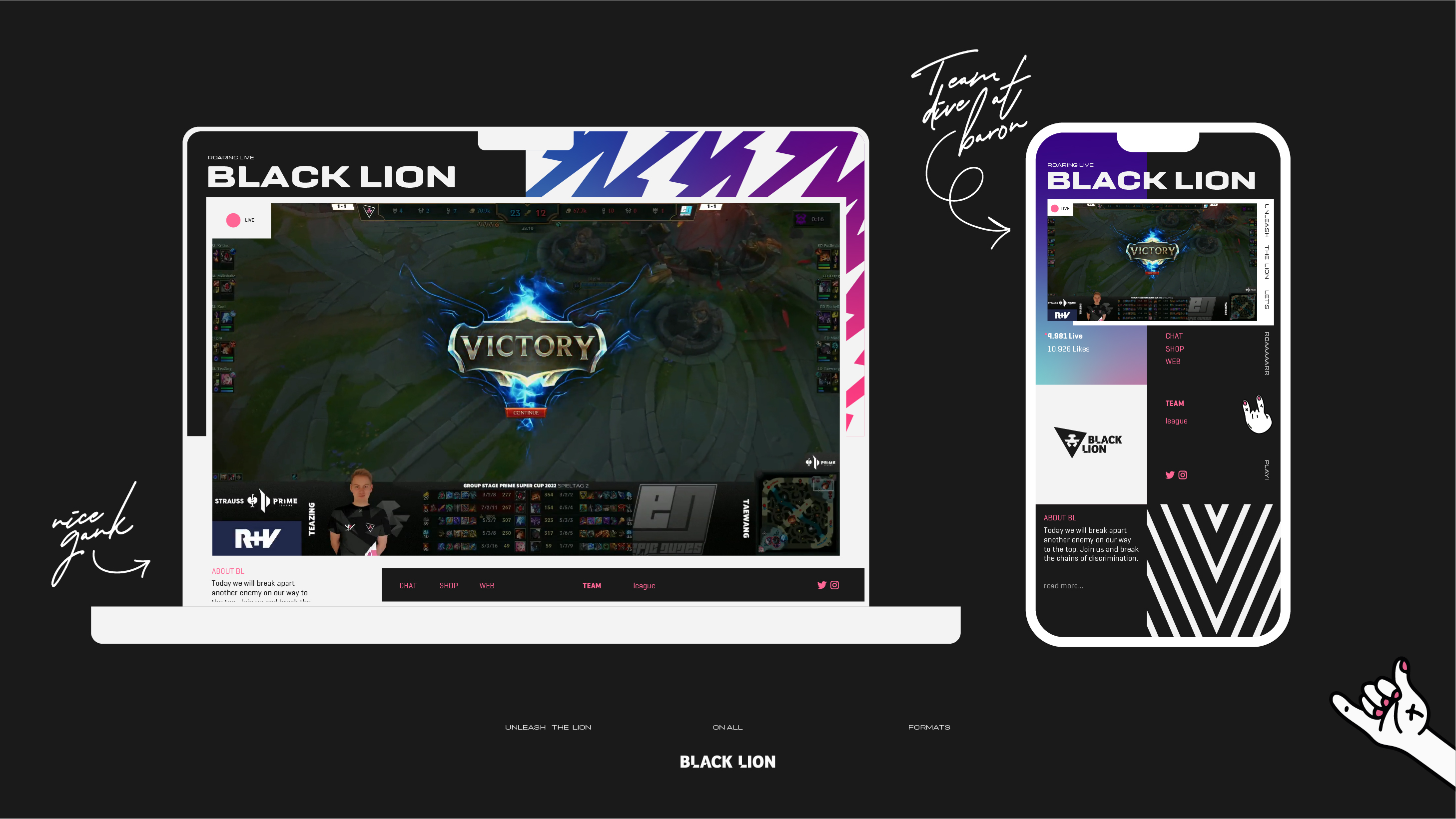 iF Design - Black Lion: Bringing Diversity into Esports!